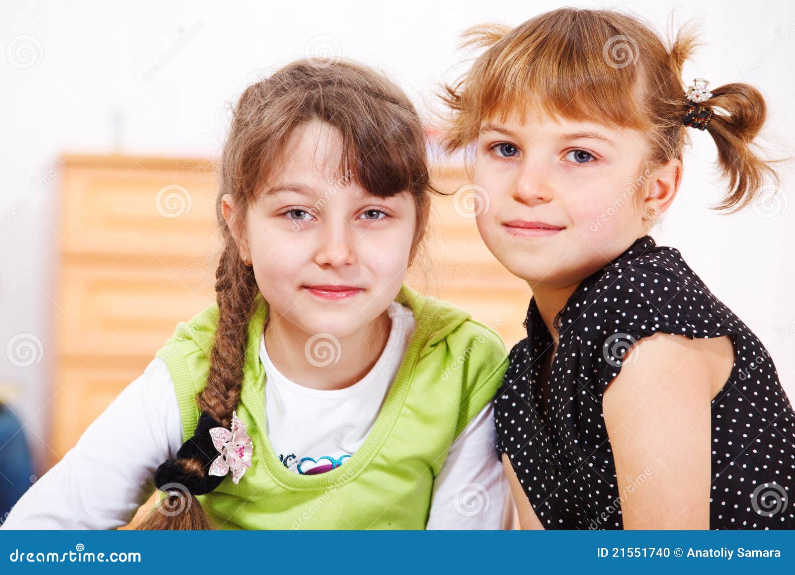 Two girls stock photo. Image of friends, lifestyle, home - 21551740