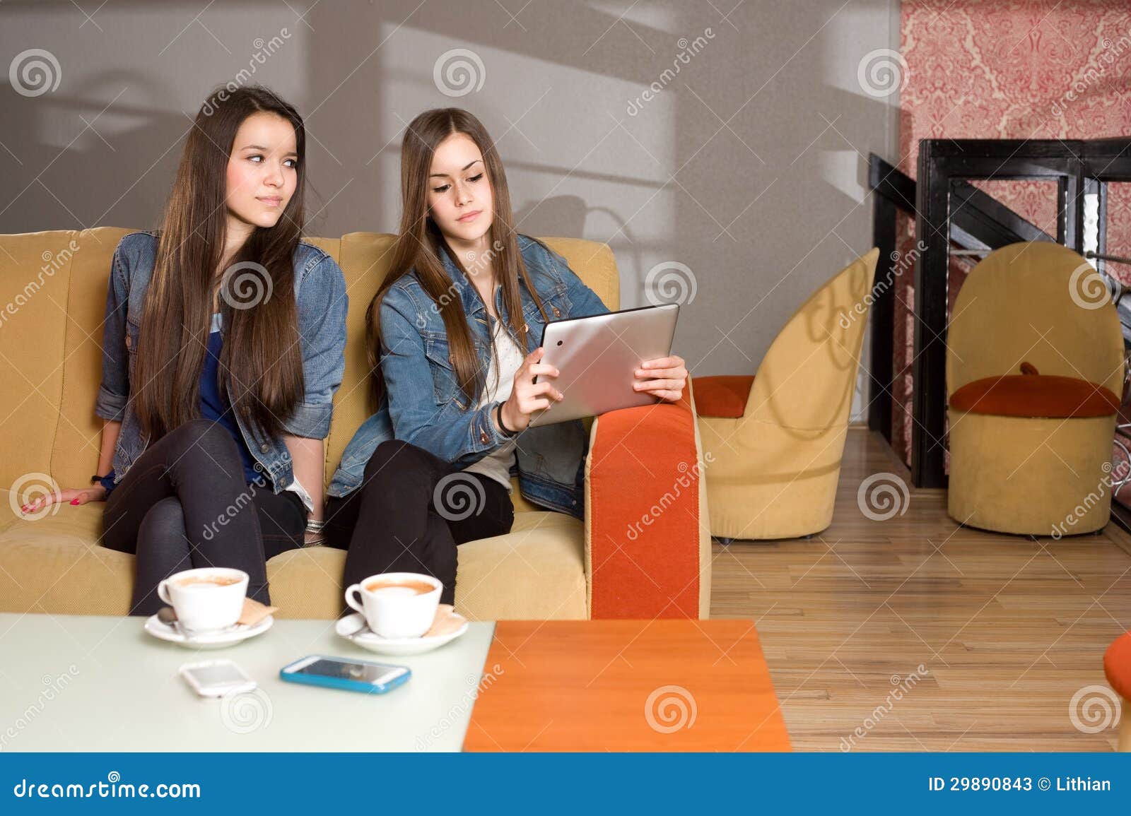 Lost in communication. stock image. Image of mobile, looking - 29890843