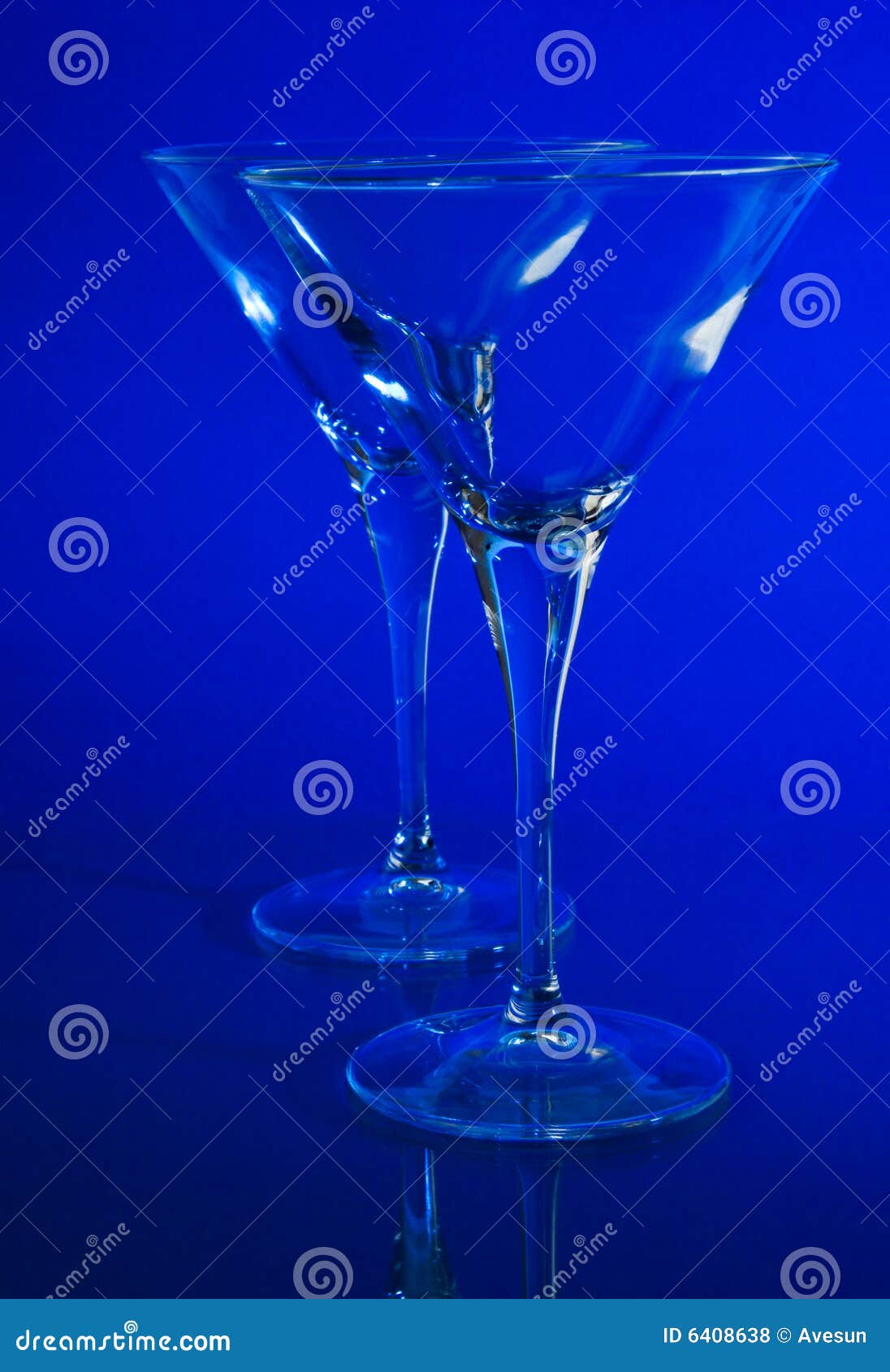 Two Glass for Martini Cocktail Stock Photo - Image of background, life ...