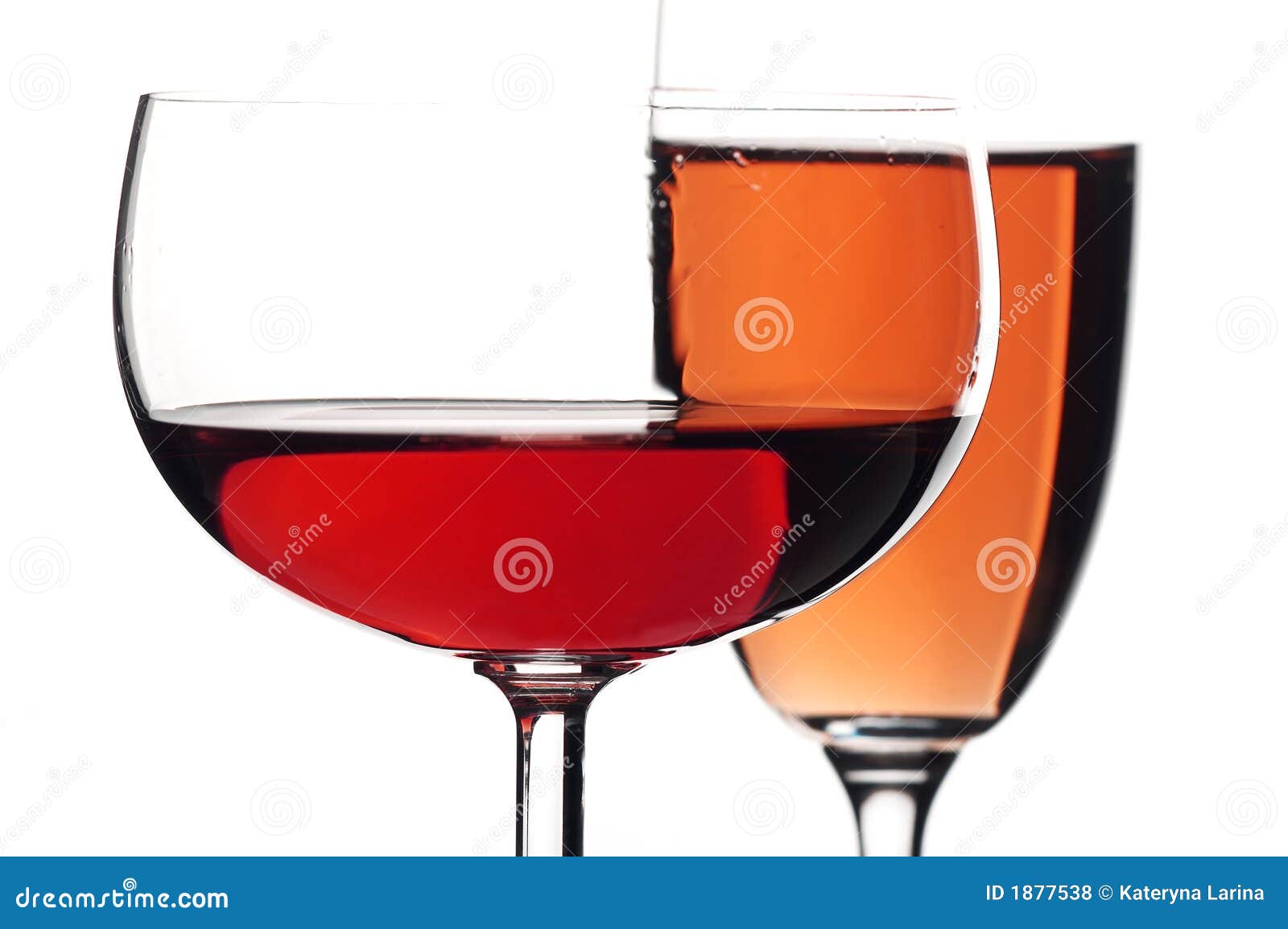 Two glass of wine stock photo. Image of dining, bocal - 1877538
