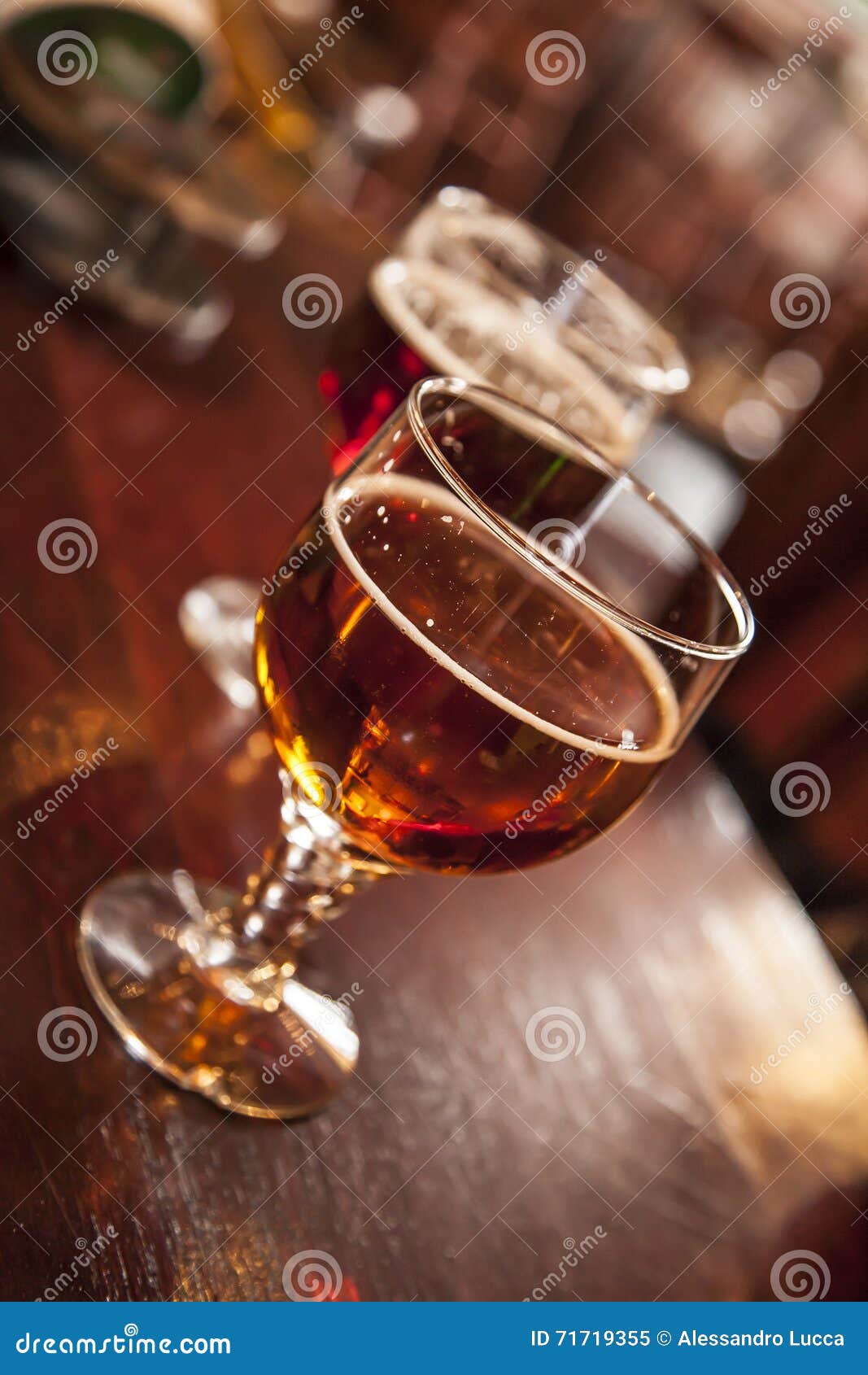 Two Glasses of Draught Beer Stock Image - Image of brew, draught: 71719355