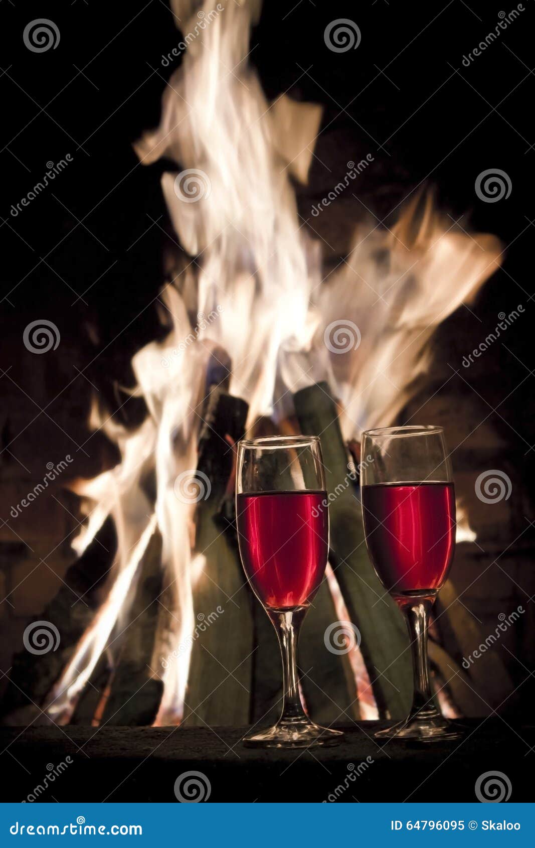 Wine glasses stock image. Image of celebration, alcohol - 64796095