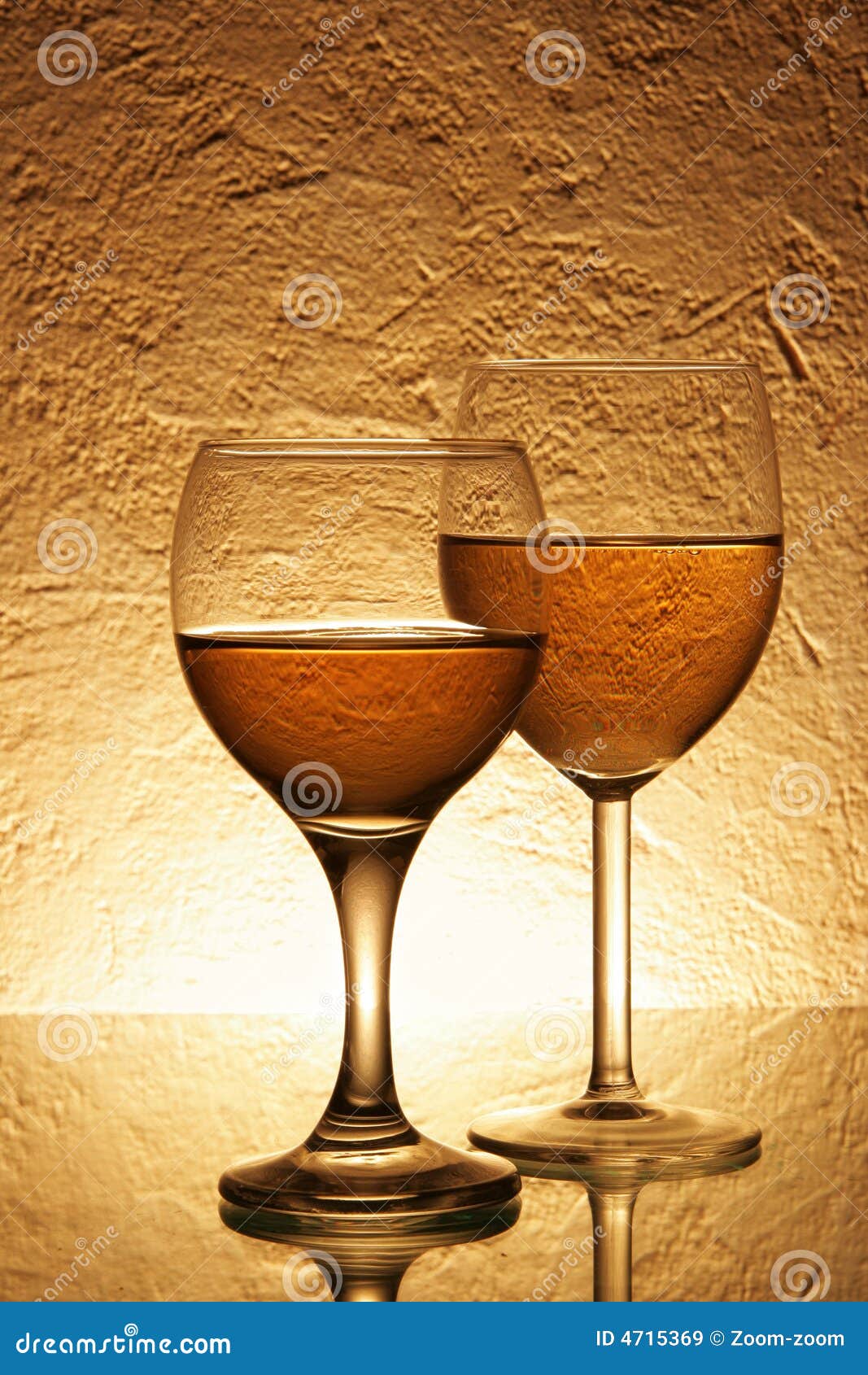 Two glasses of wine stock image. Image of tasting, goblet - 4715369