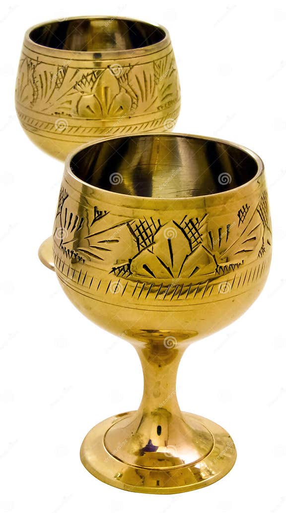 Two goblets stock image. Image of luxury, capacity, bassinetto - 18645463