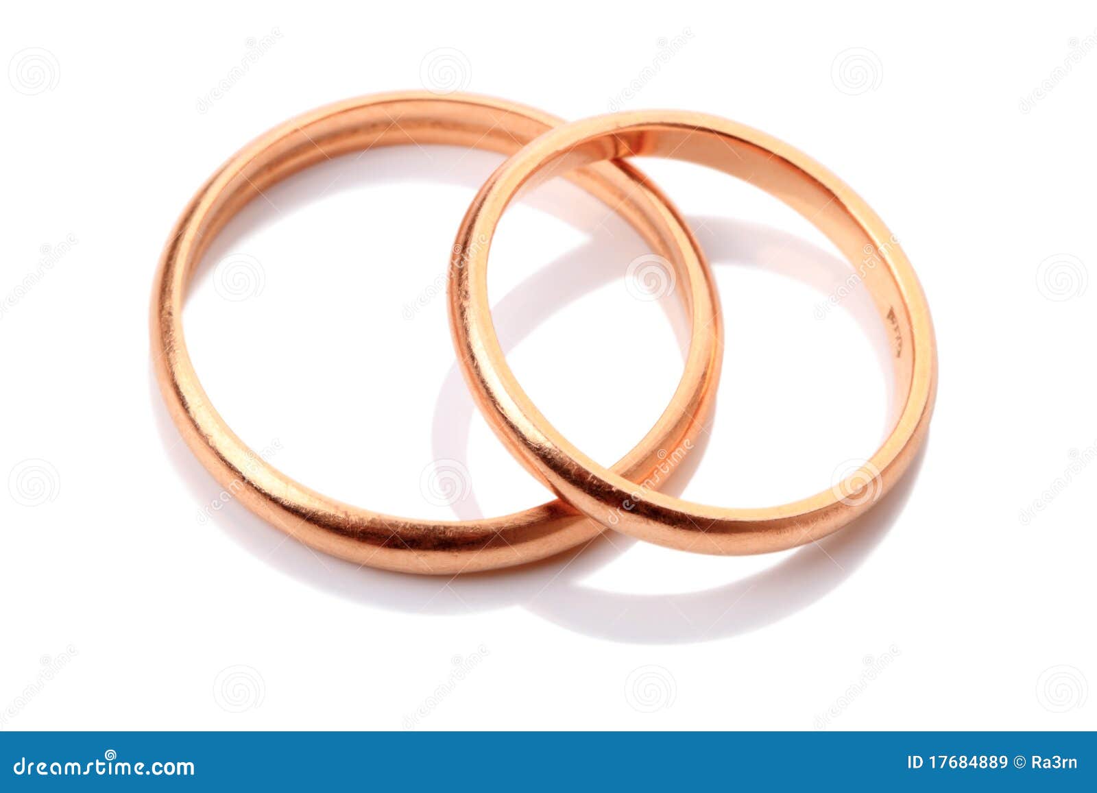 Two gold rings stock image. Image of jewelry, style, closeup - 17684889