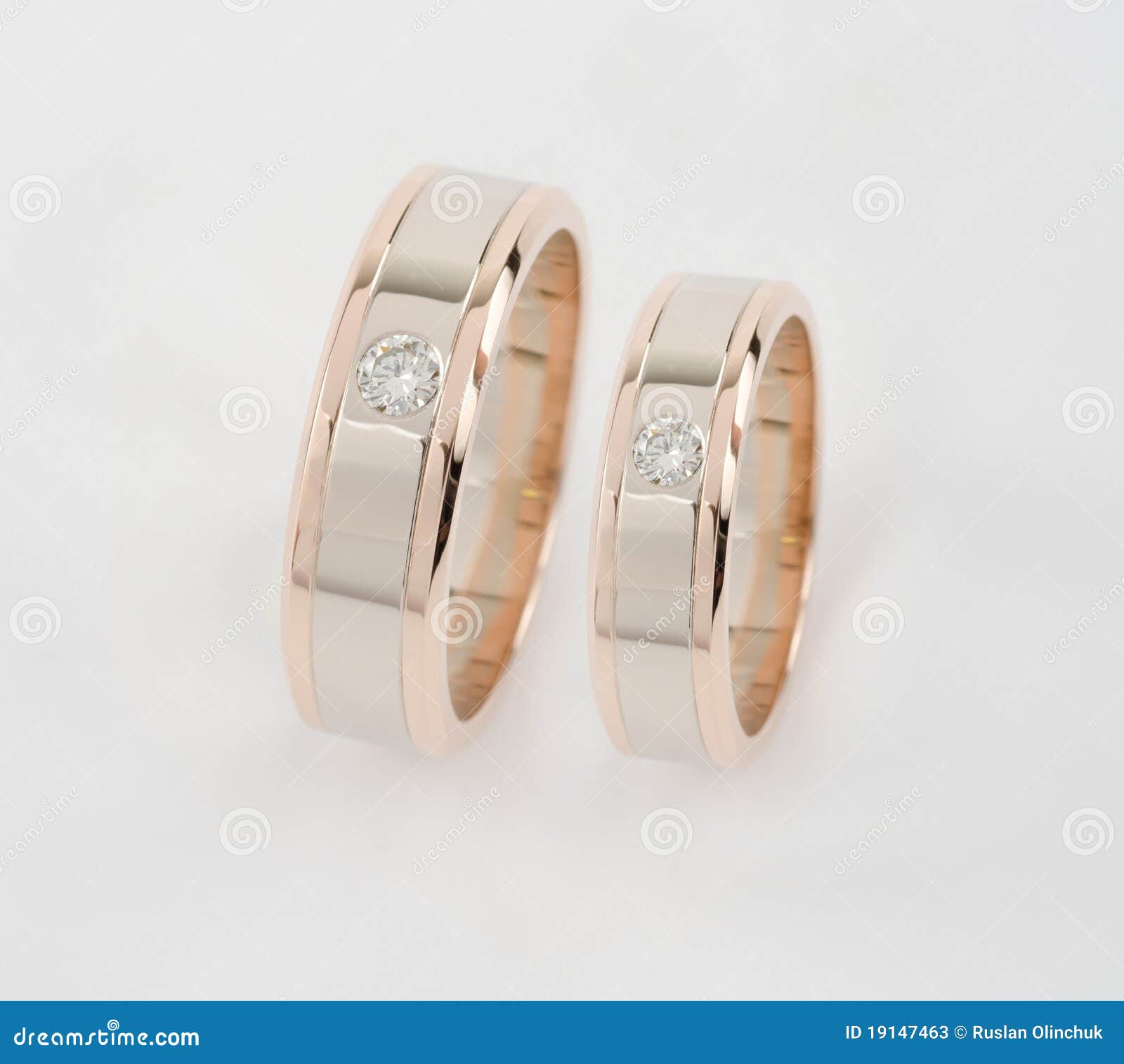 Two gold rings stock image. Image of decoration, couple - 19147463