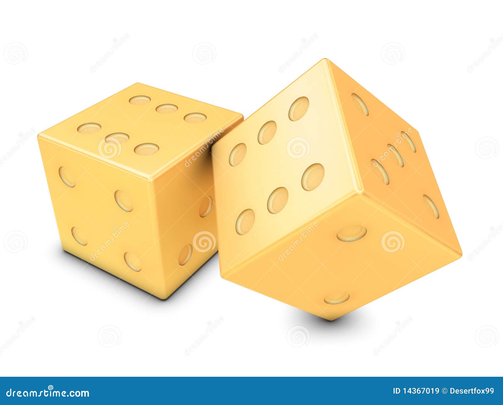 Two golden dices stock illustration. Illustration of gamble - 14367019