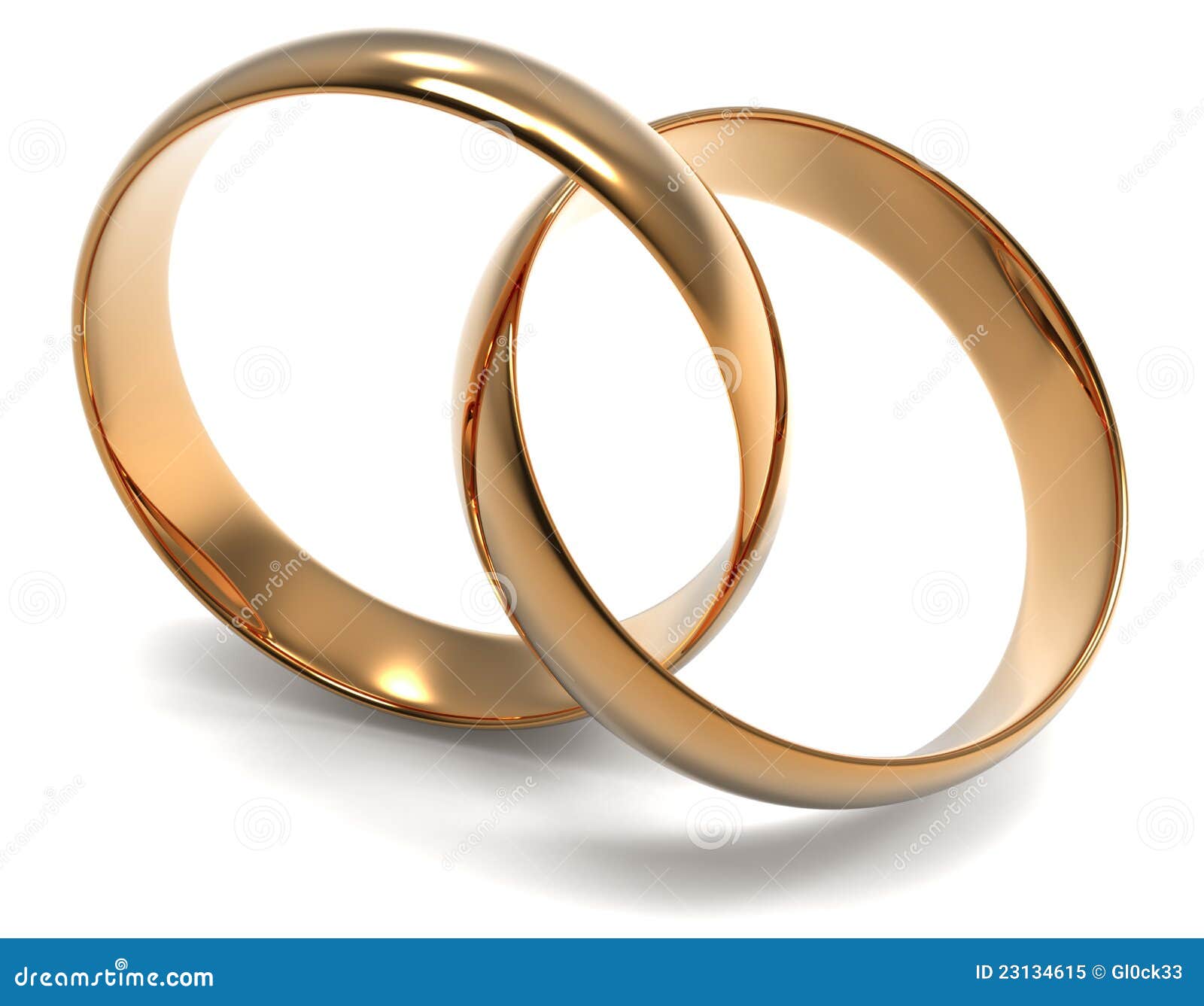 Two golden ring stock illustration. Illustration of rings - 23134615