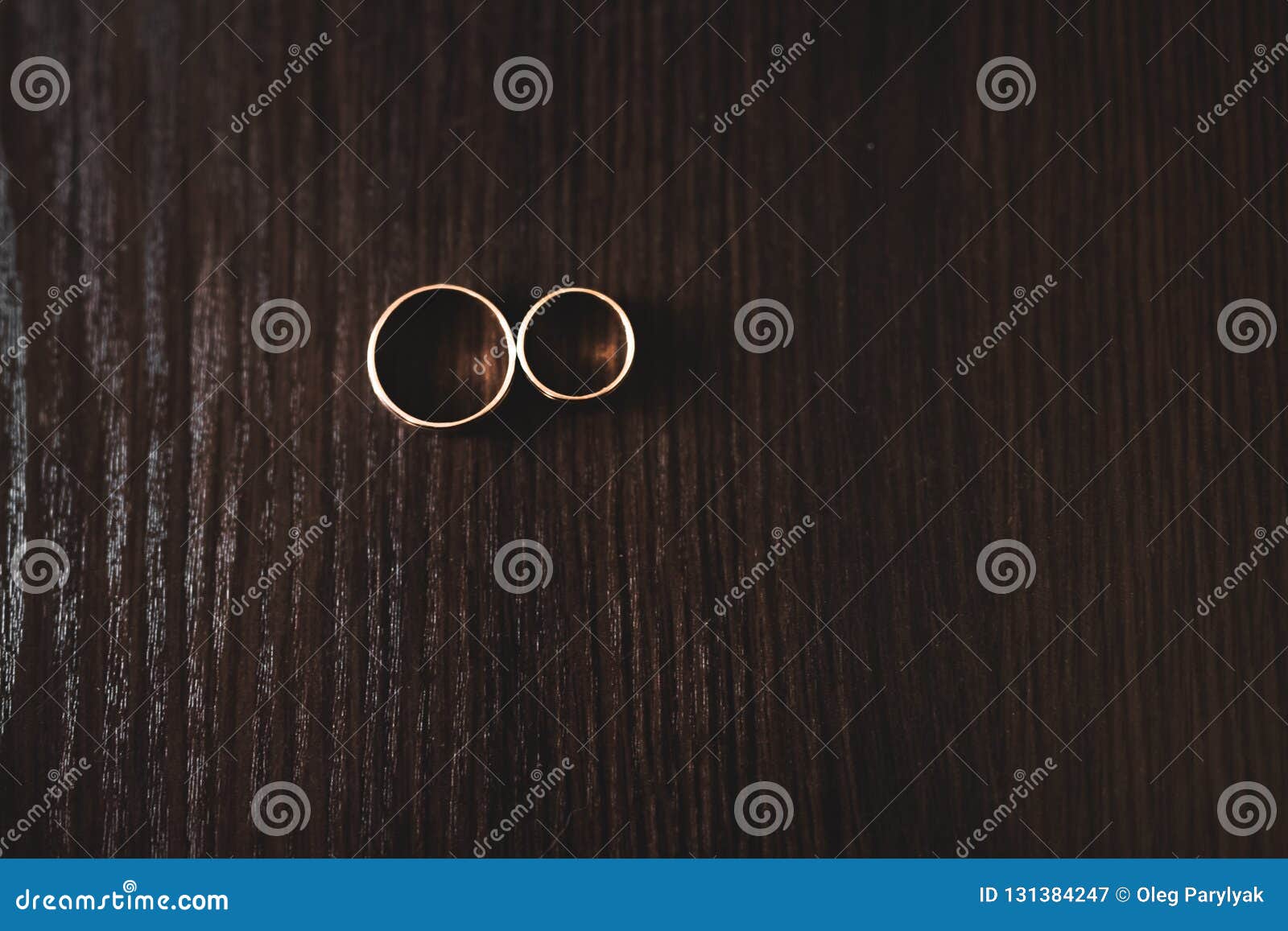Two Golden Wedding Rings Background Concept Stock Image - Image of ...
