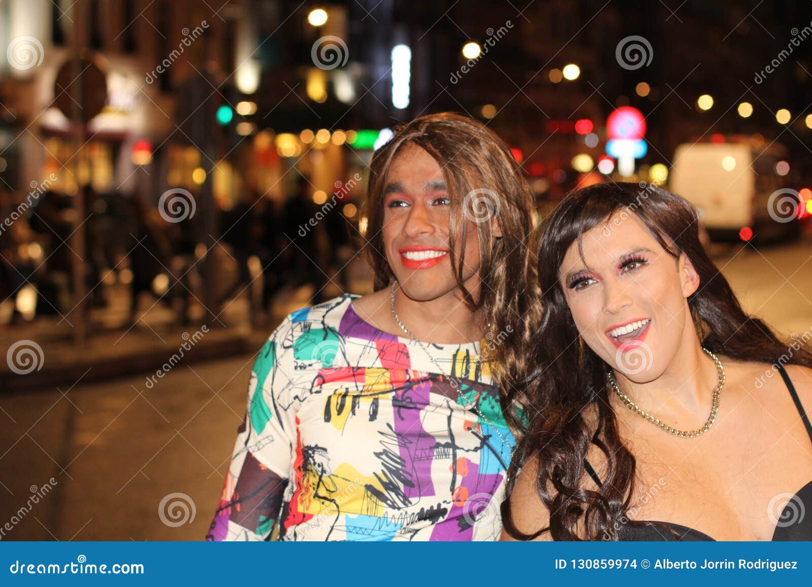 Two Gorgeous Transgender Women Outdoors Stock Photo - Image of change ...