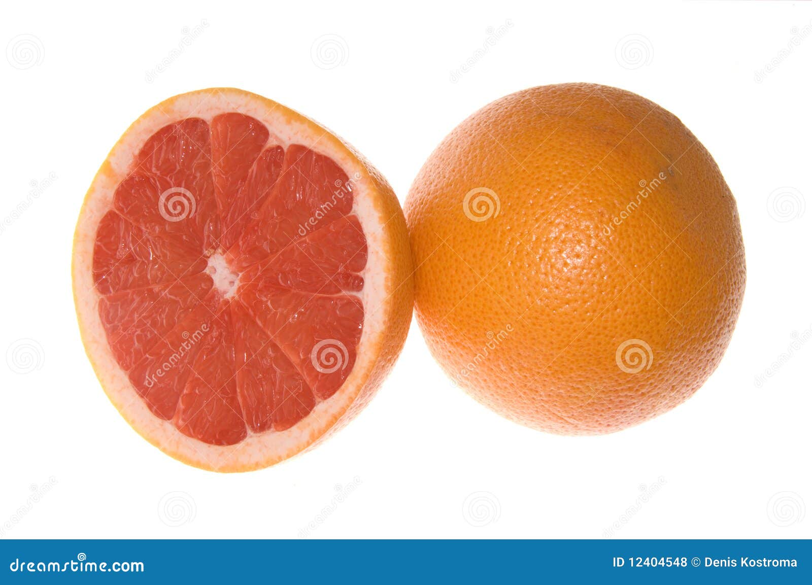 Two grapefruits stock photo. Image of close, ripe, sour - 12404548