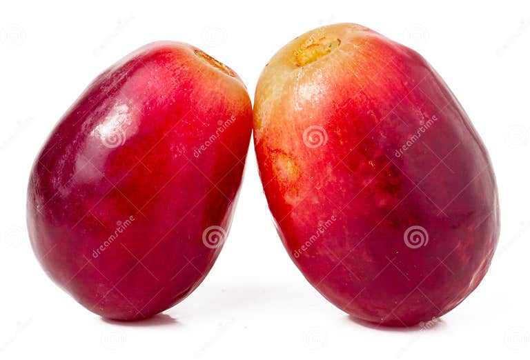 Two Grapes Close Up. Isolated on White Stock Photo - Image of food ...