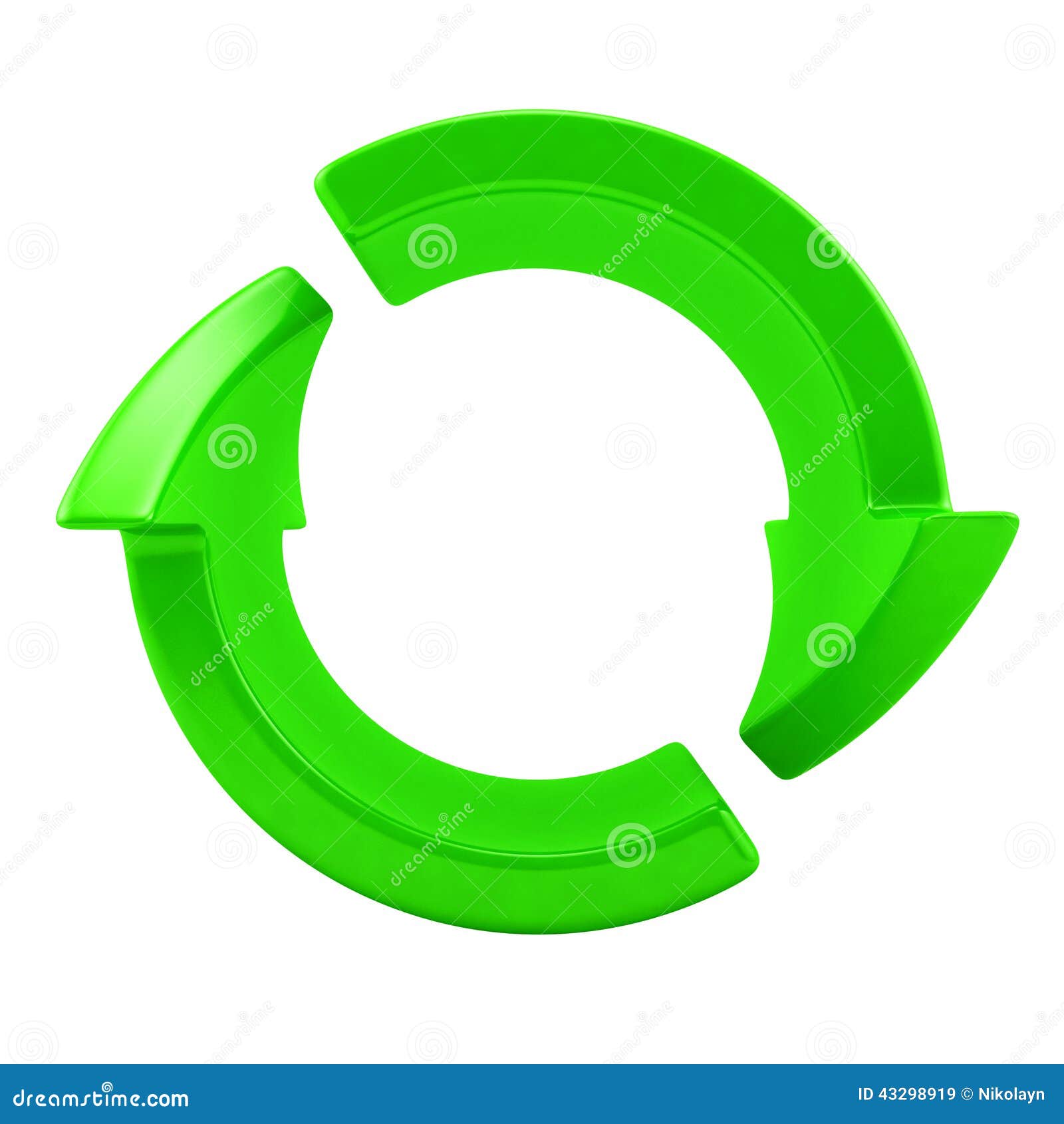 Two green arrows stock illustration. Illustration of green - 43298919