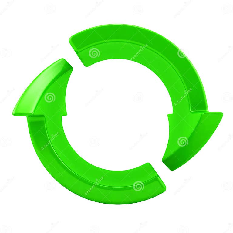 Two green arrows stock illustration. Illustration of green - 43298919