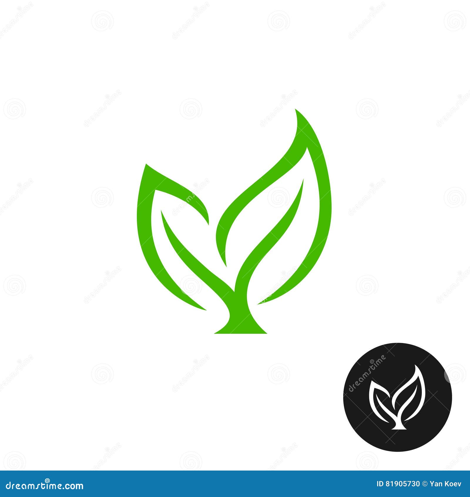 Git Branch Icon Line Isolated On White Background. Black Flat Thin Icon ...