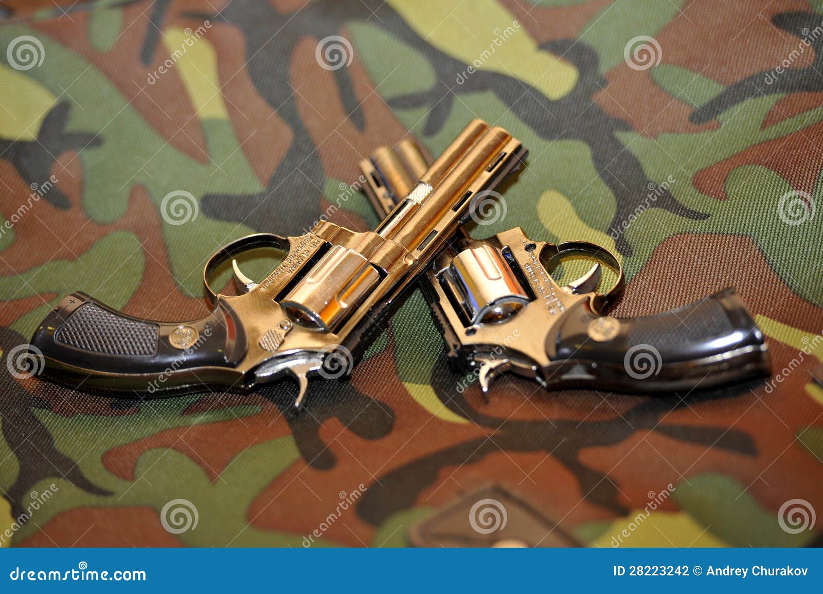 Two guns stock photo. Image of pistol, handgun, army - 28223242