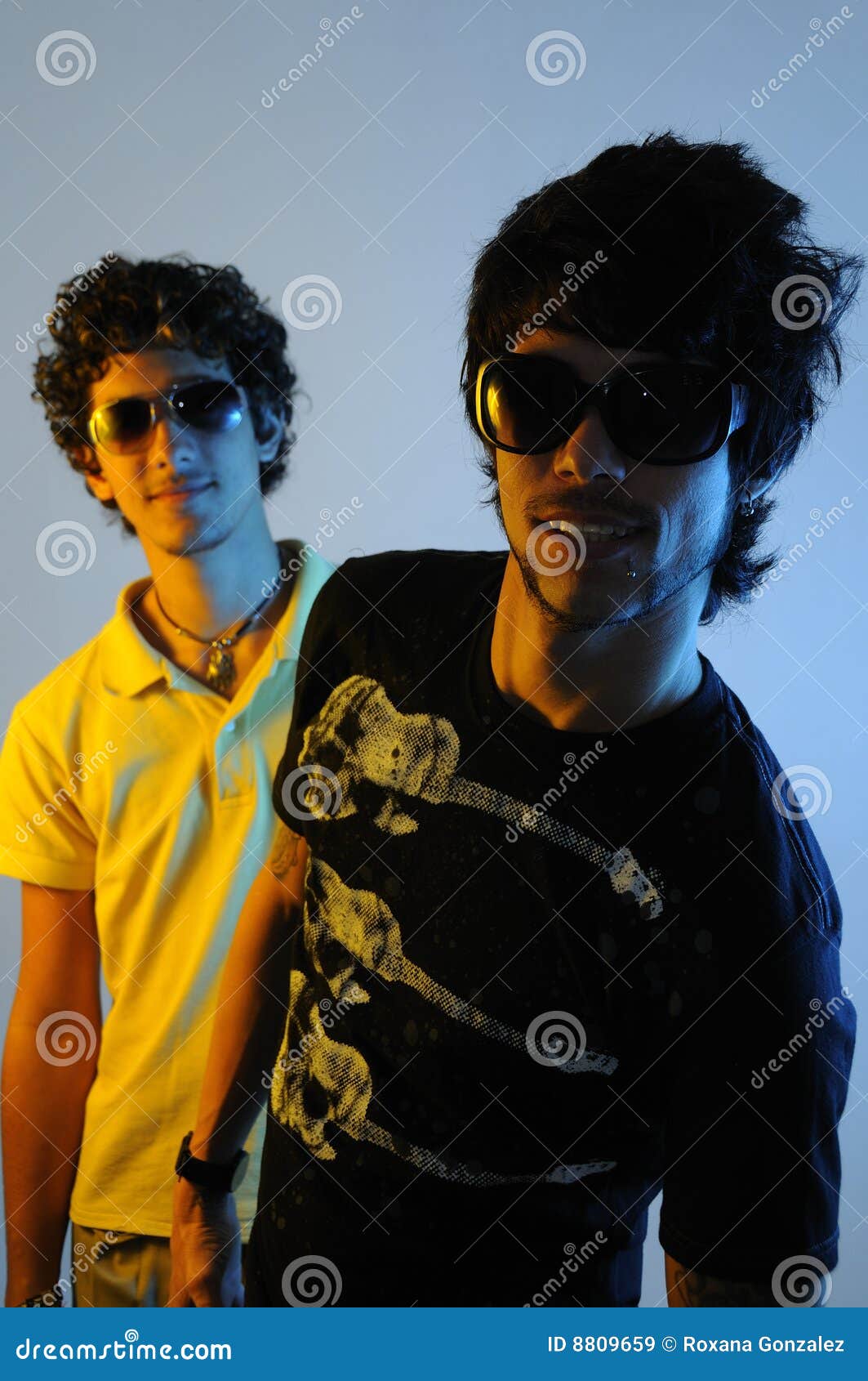 Two guys stock image. Image of cool, friends, attitude - 8809659