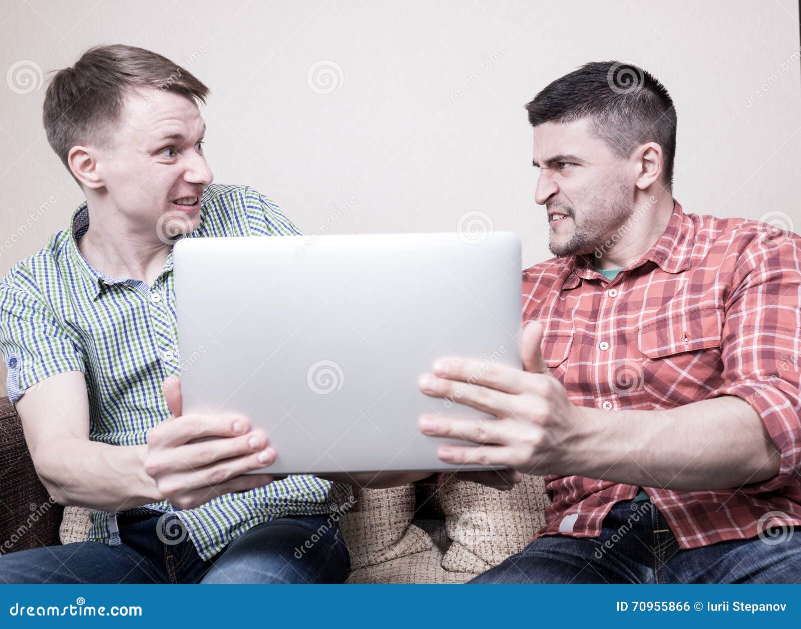 Two guys conflict stock photo. Image of busy, modern - 70955866