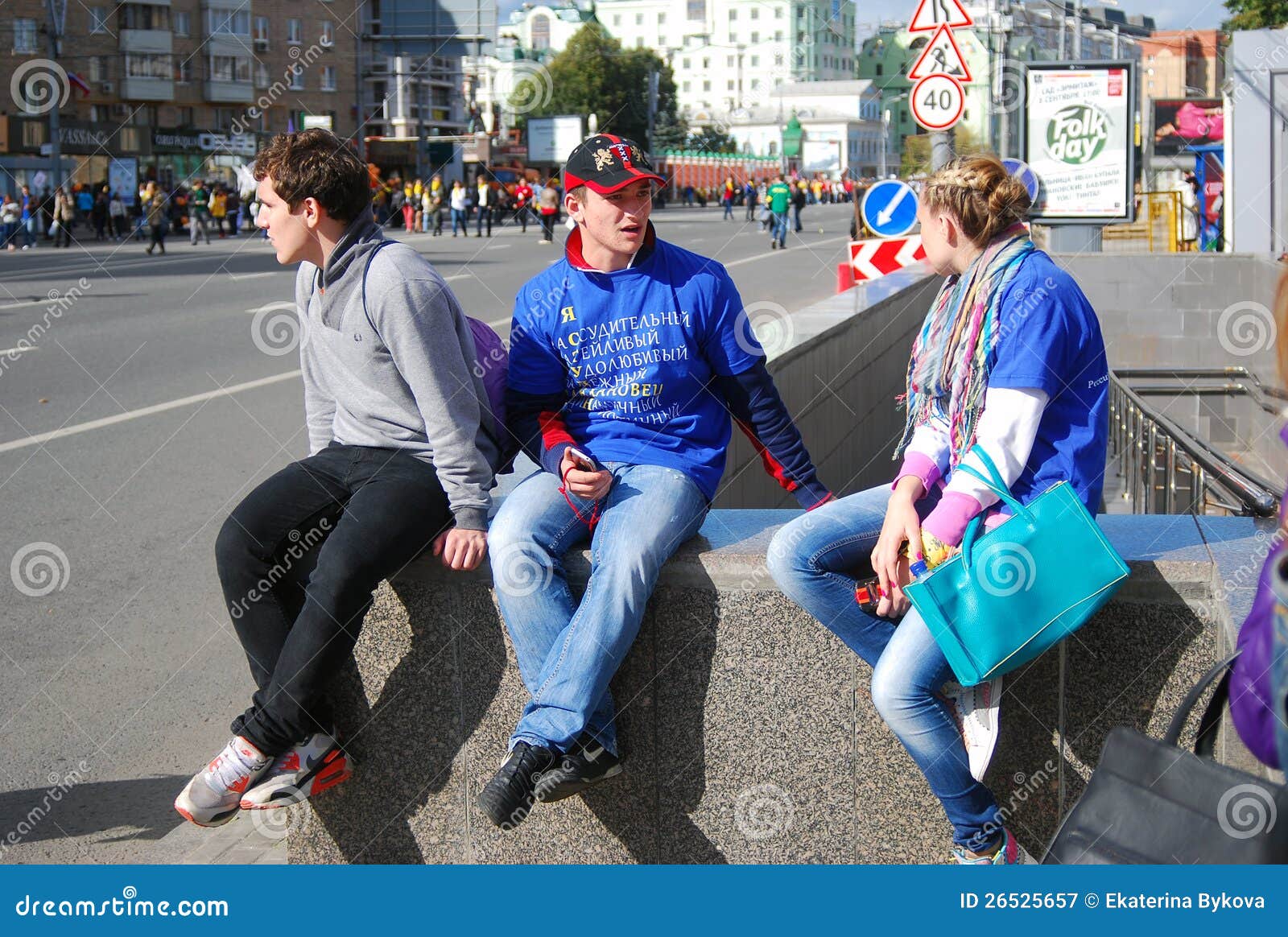 The Guys Are Talking Standing On The Observation Deck Overlooking The ... The Guys Are Talking Standing On The Observation Deck Overlooking The ...