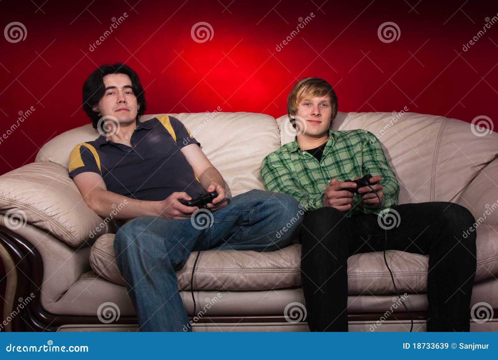 Guys Playing Video Games
