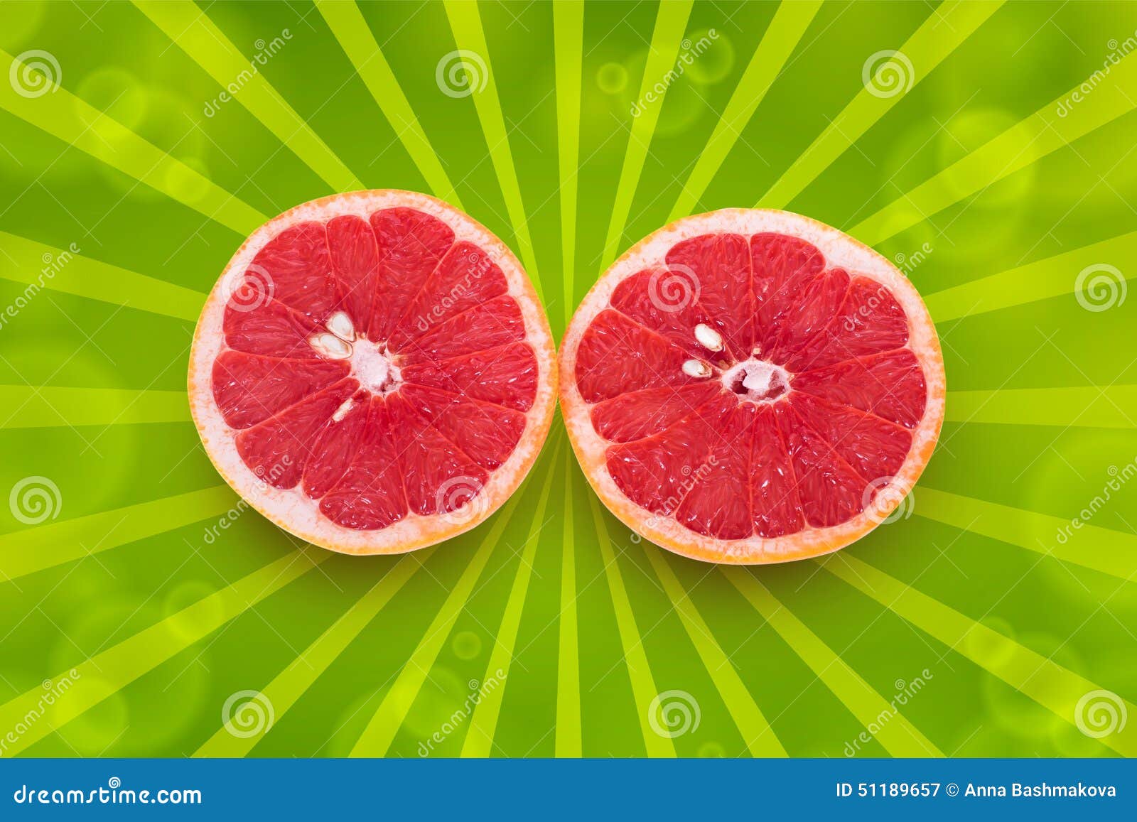 Two half a grapefruit stock image. Image of healthy, freshness - 51189657