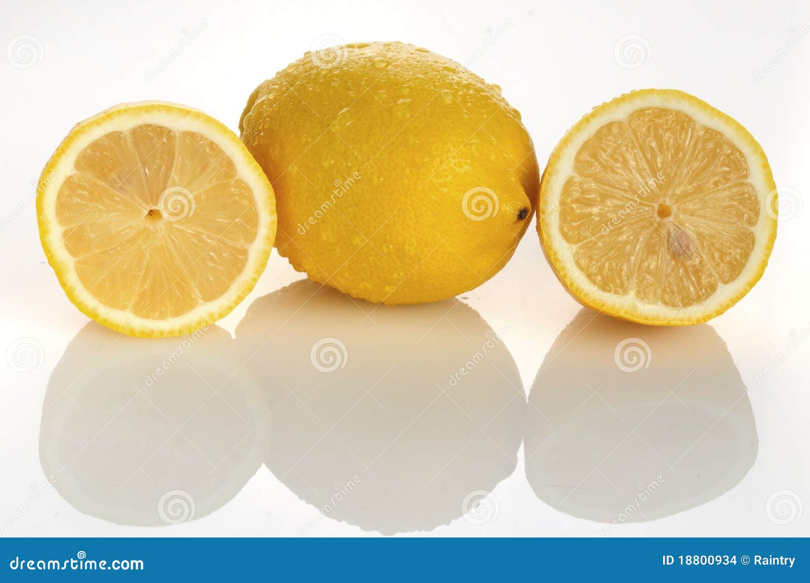 Two half Lemon stock photo. Image of colorful, refreshment - 18800934