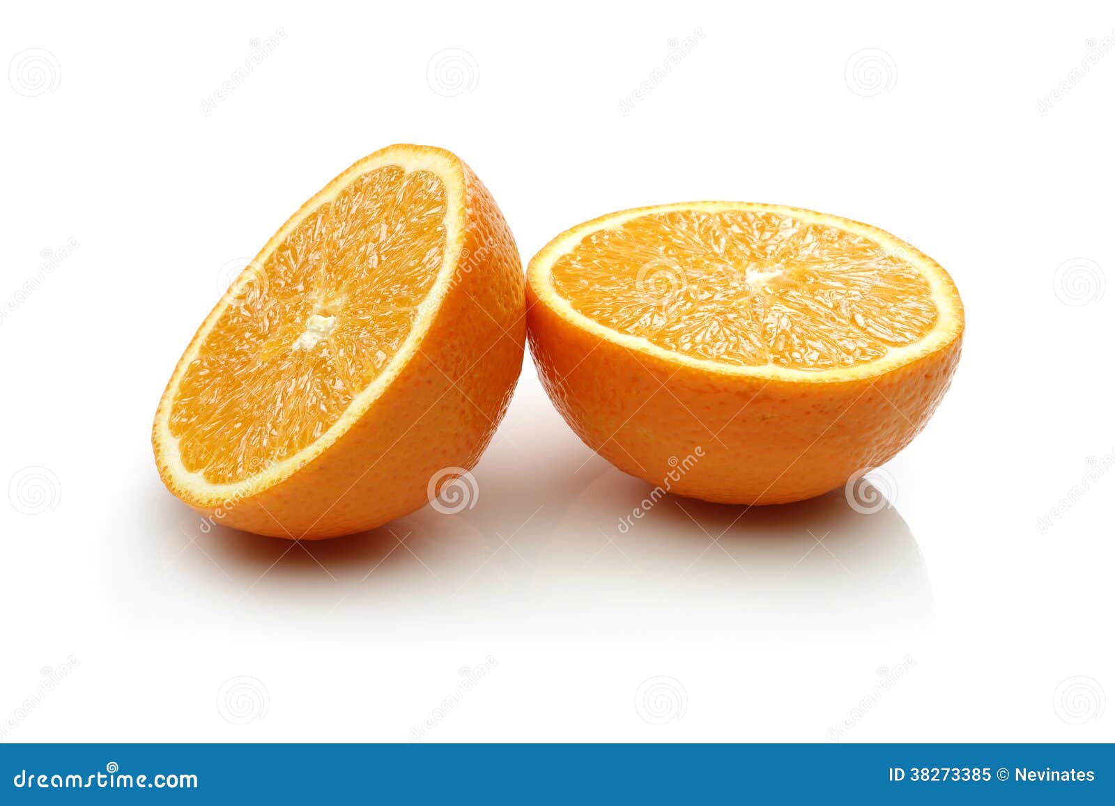 Two Half Orange stock image. Image of ripe, green, macro - 38273385