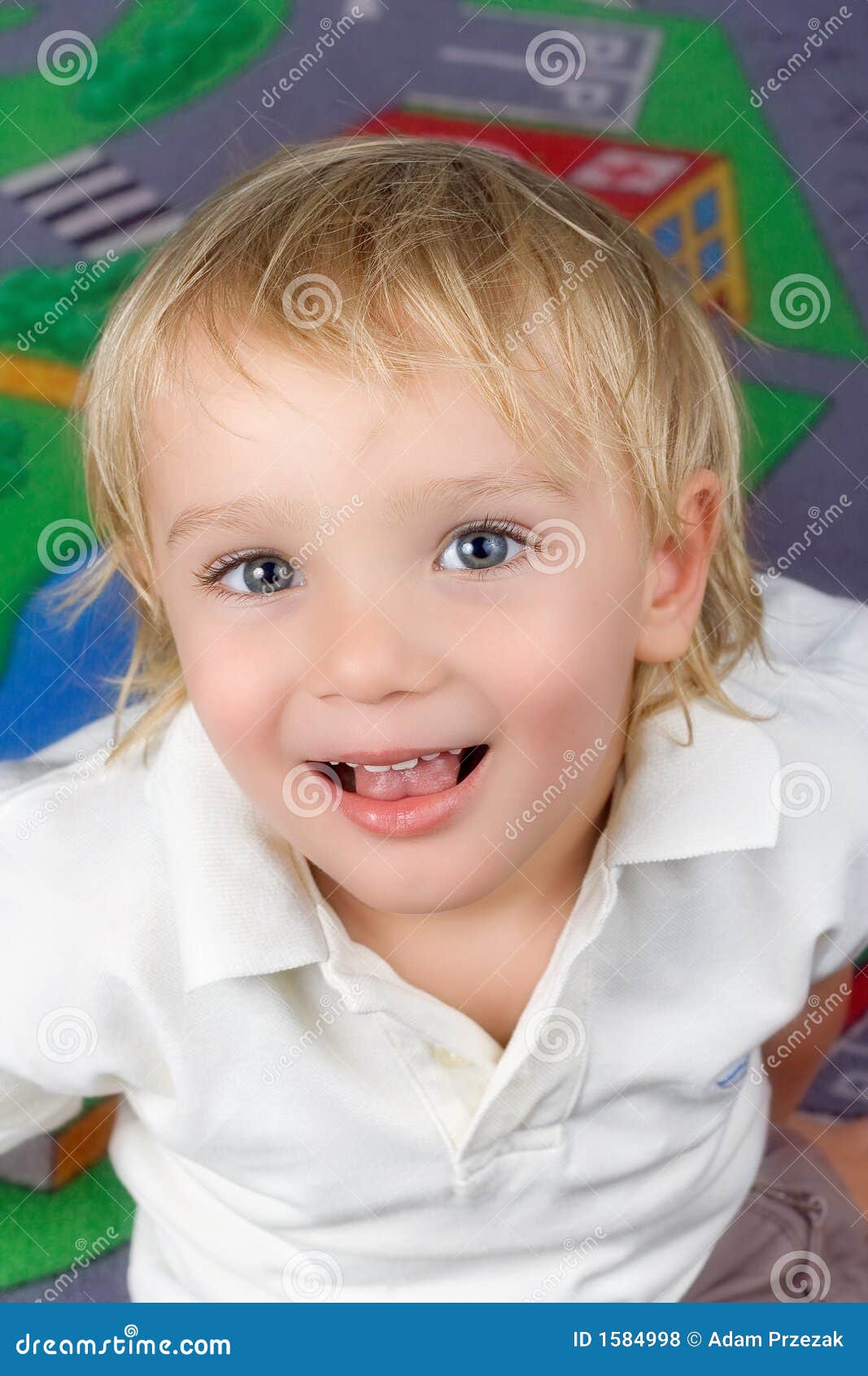 Two and Half Years Old Boy. Stock Photo - Image of comfortably ...