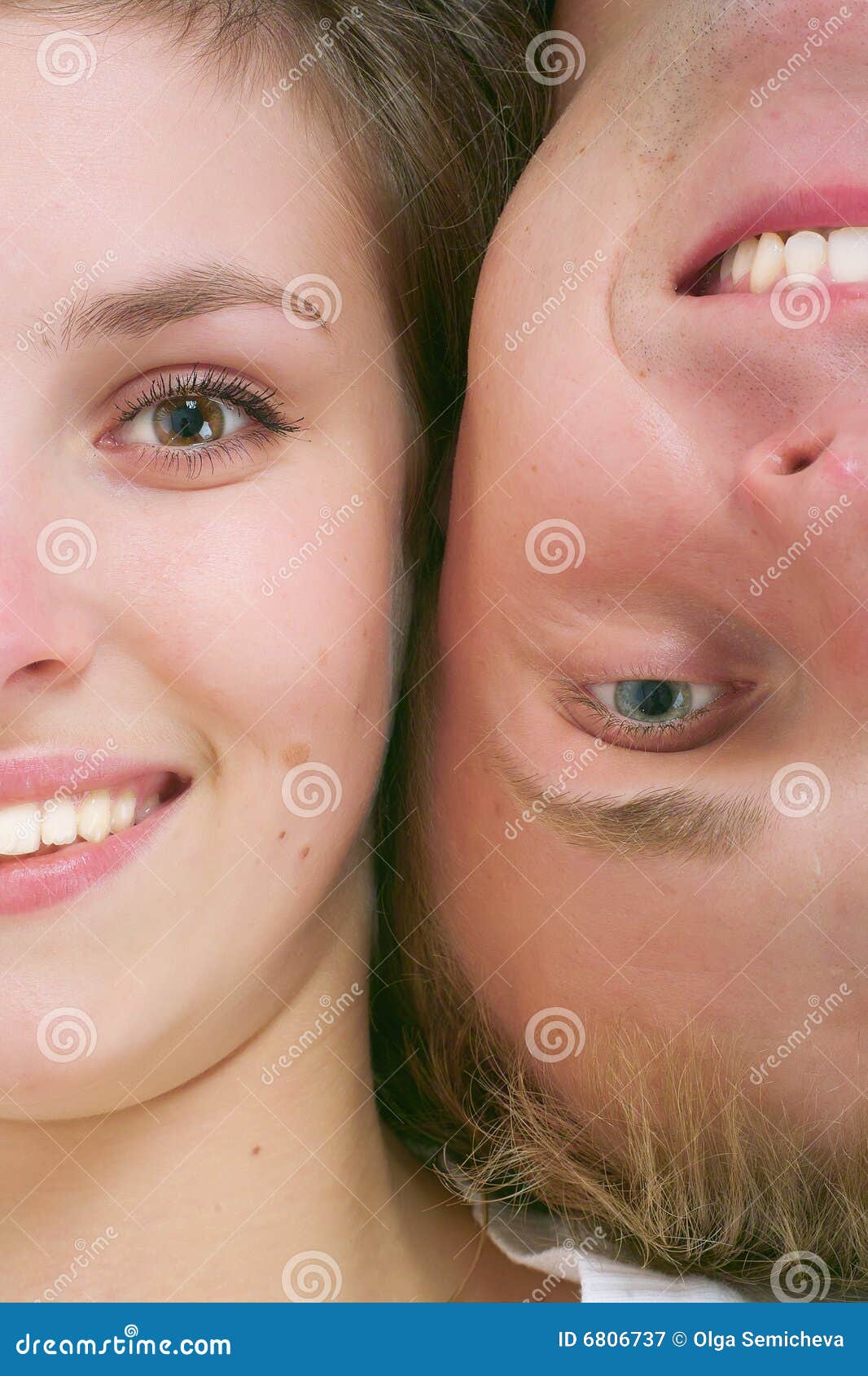 Two halves stock image. Image of looking, happiness, lifestyles - 6806737