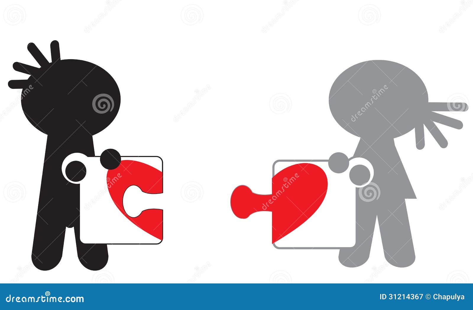 Two halves stock vector. Illustration of families, representation ...