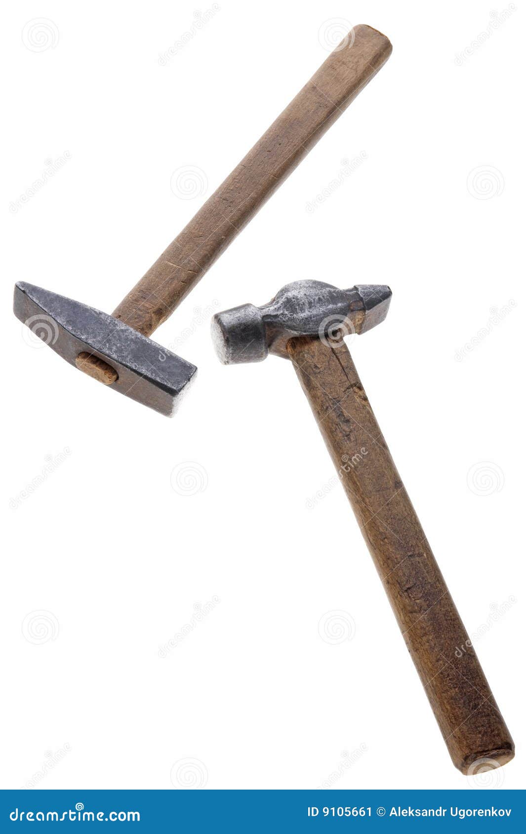Two hammer stock image. Image of hammer, bump, head, tools - 9105661