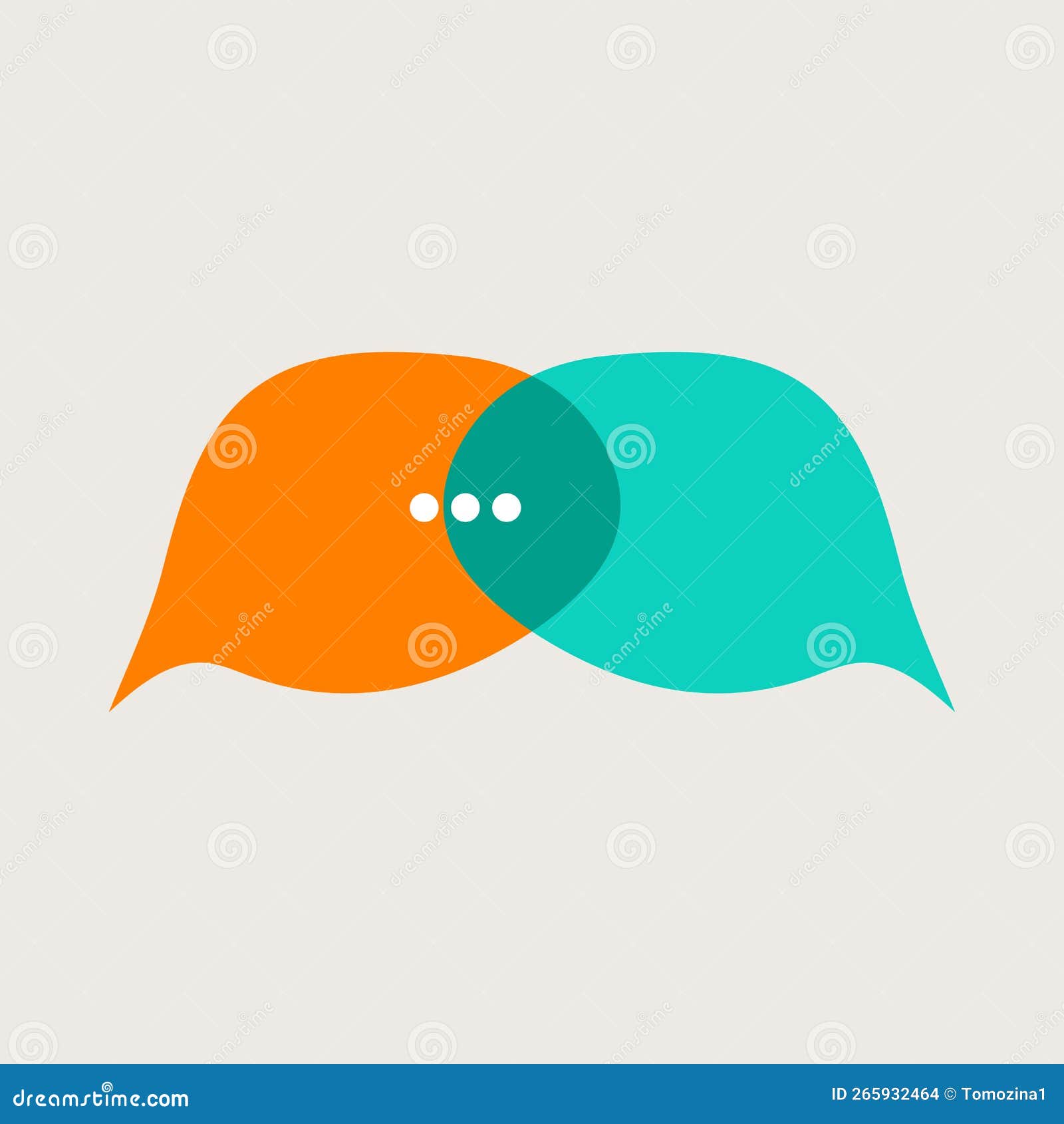 Cloud Of Messages With Cute Emoji. Speech Bubbles With Text And Smileys ...