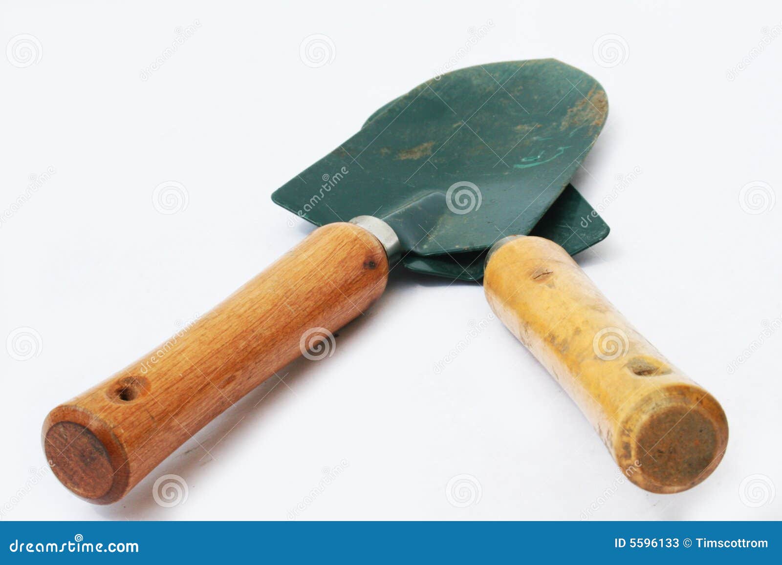 Two hand shovels stock image. Image of hobbies, planting - 5596133