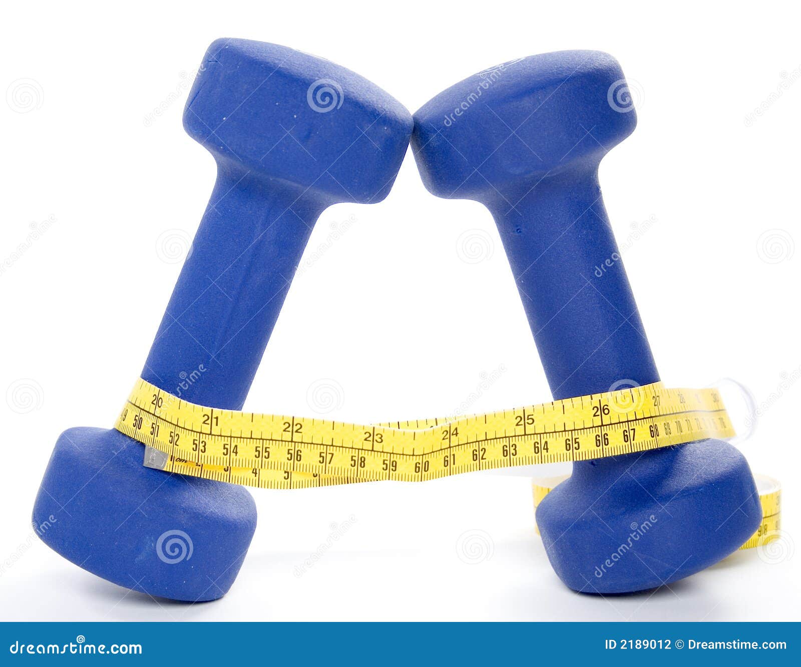 Two Hand Weights with Measurin Stock Photo - Image of exercise, weights ...