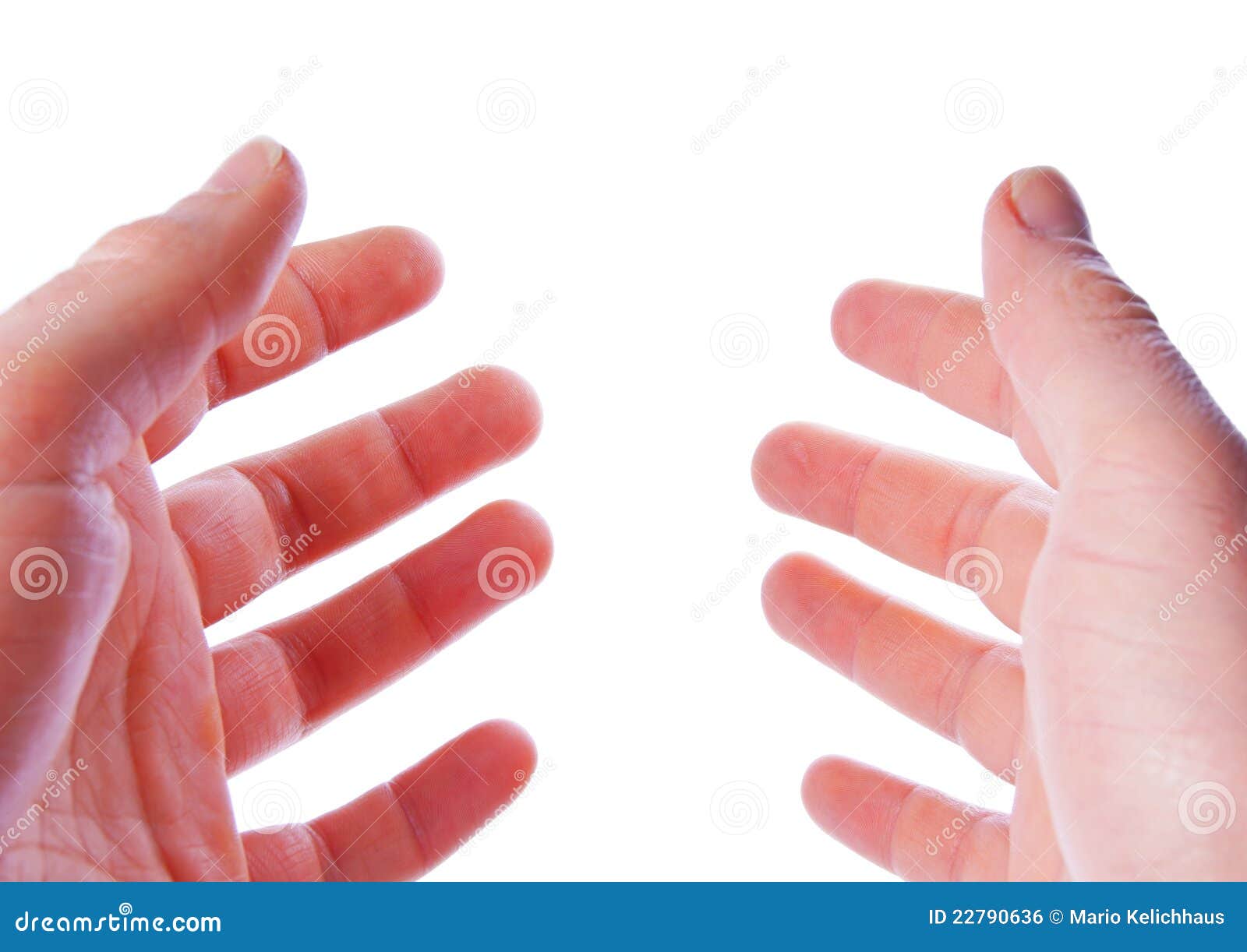 Two Hands stock photo. Image of body, skin, male, empty - 22790636