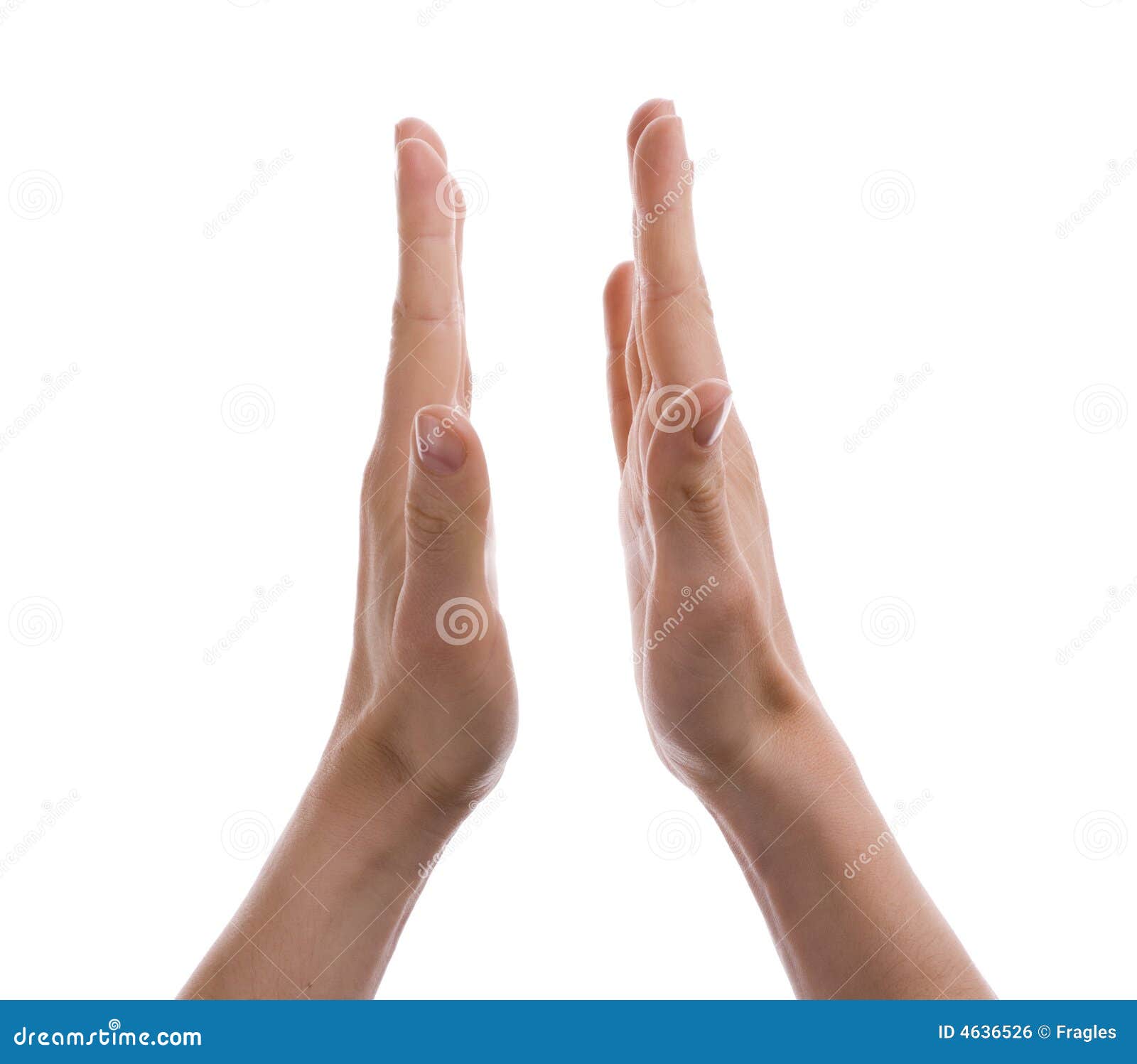 Two hands stock photo. Image of white, show, gesture, clap - 4636526