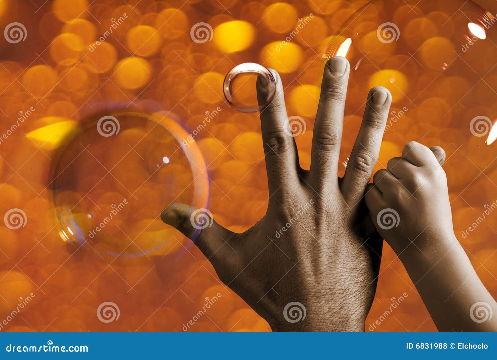 Two Hands Picture. Image: 6831988