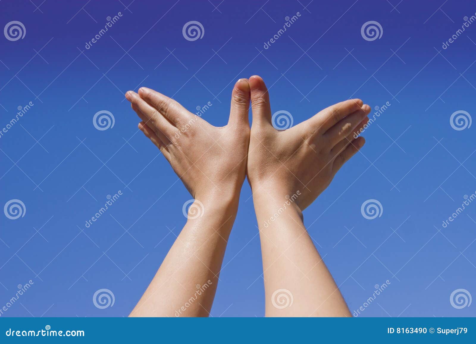 Two hands stock photo. Image of background, together, yellow - 8163490