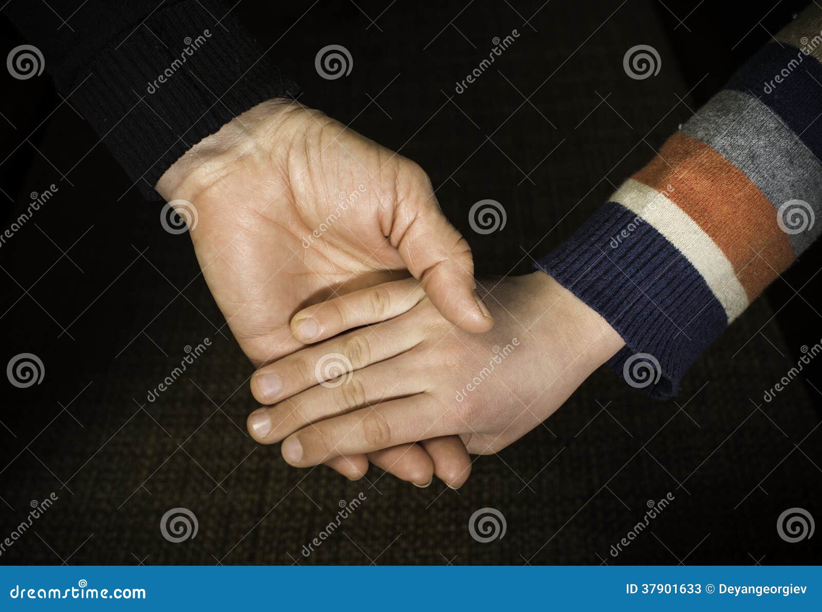 Two hands caught stock image. Image of together, hands - 37901633
