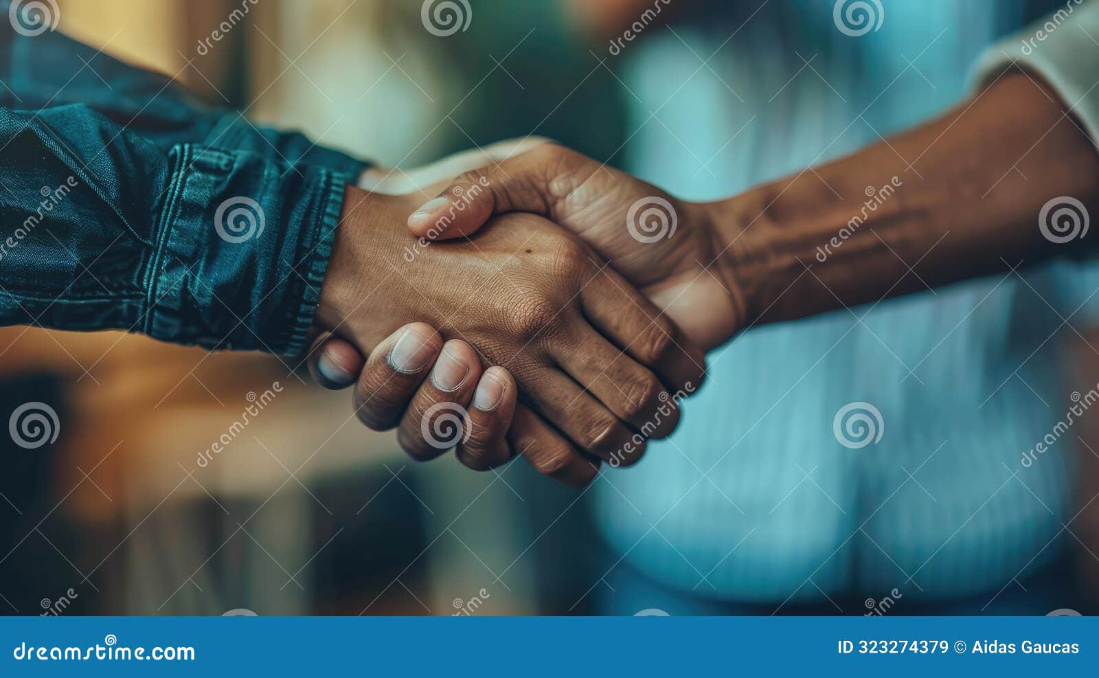 Two Hands Clasped in Unity Symbolizing Support and Collaboration Stock ...