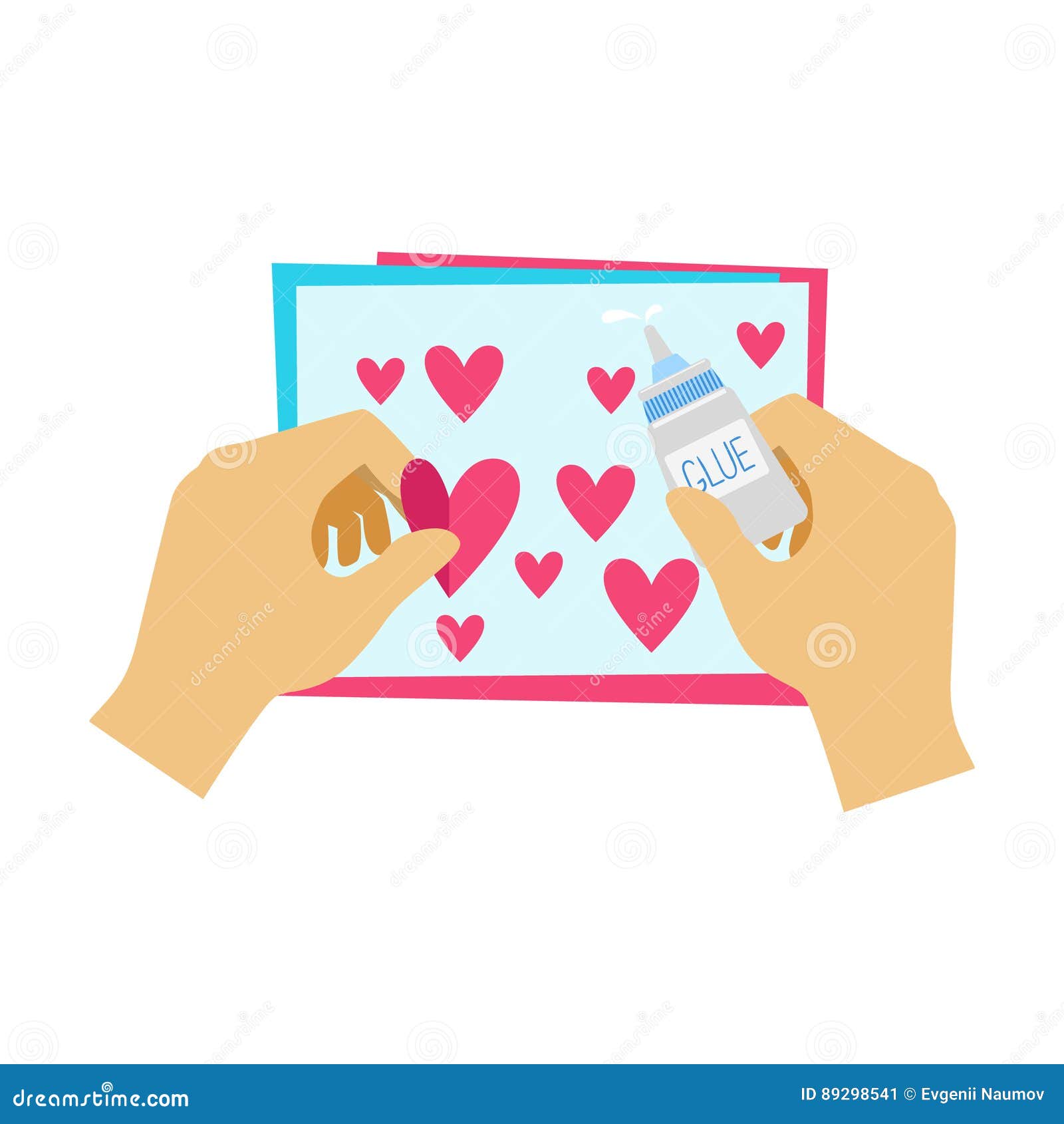 Paper Gluing Stock Illustrations – 531 Paper Gluing Stock Illustrations ...