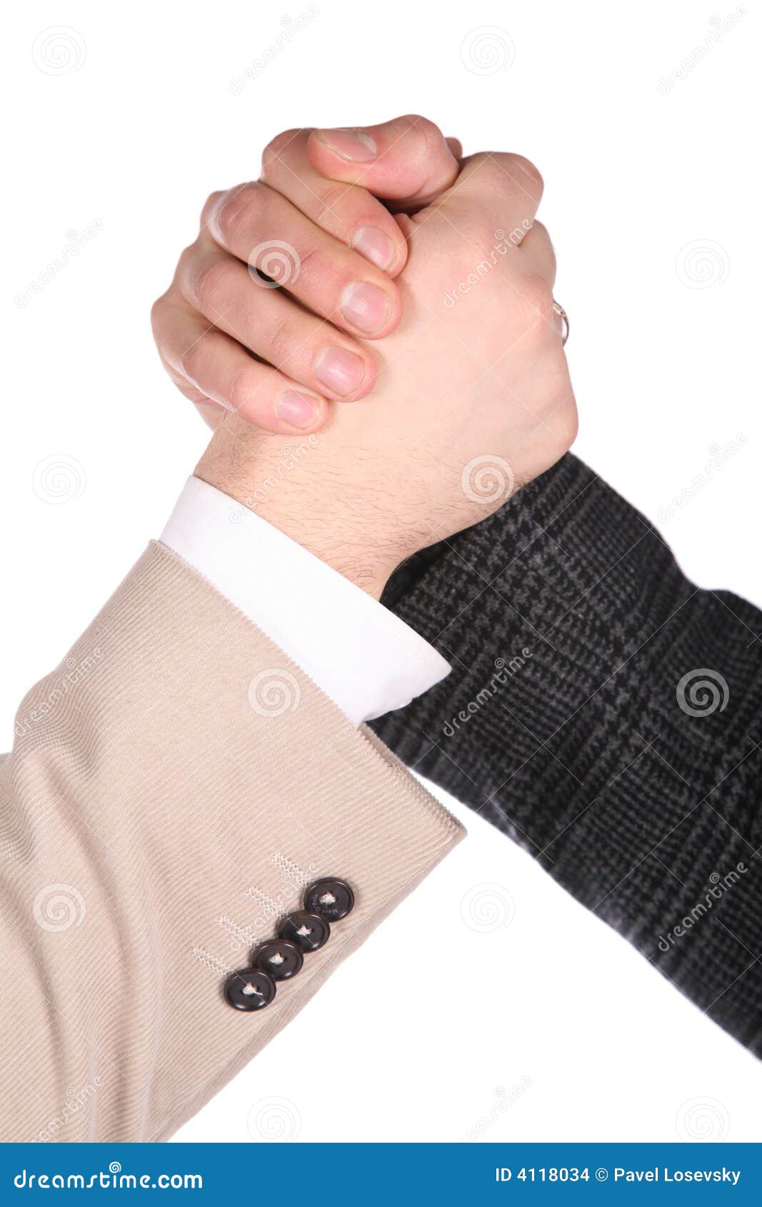 Two hands handshake stock photo. Image of communication - 4118034