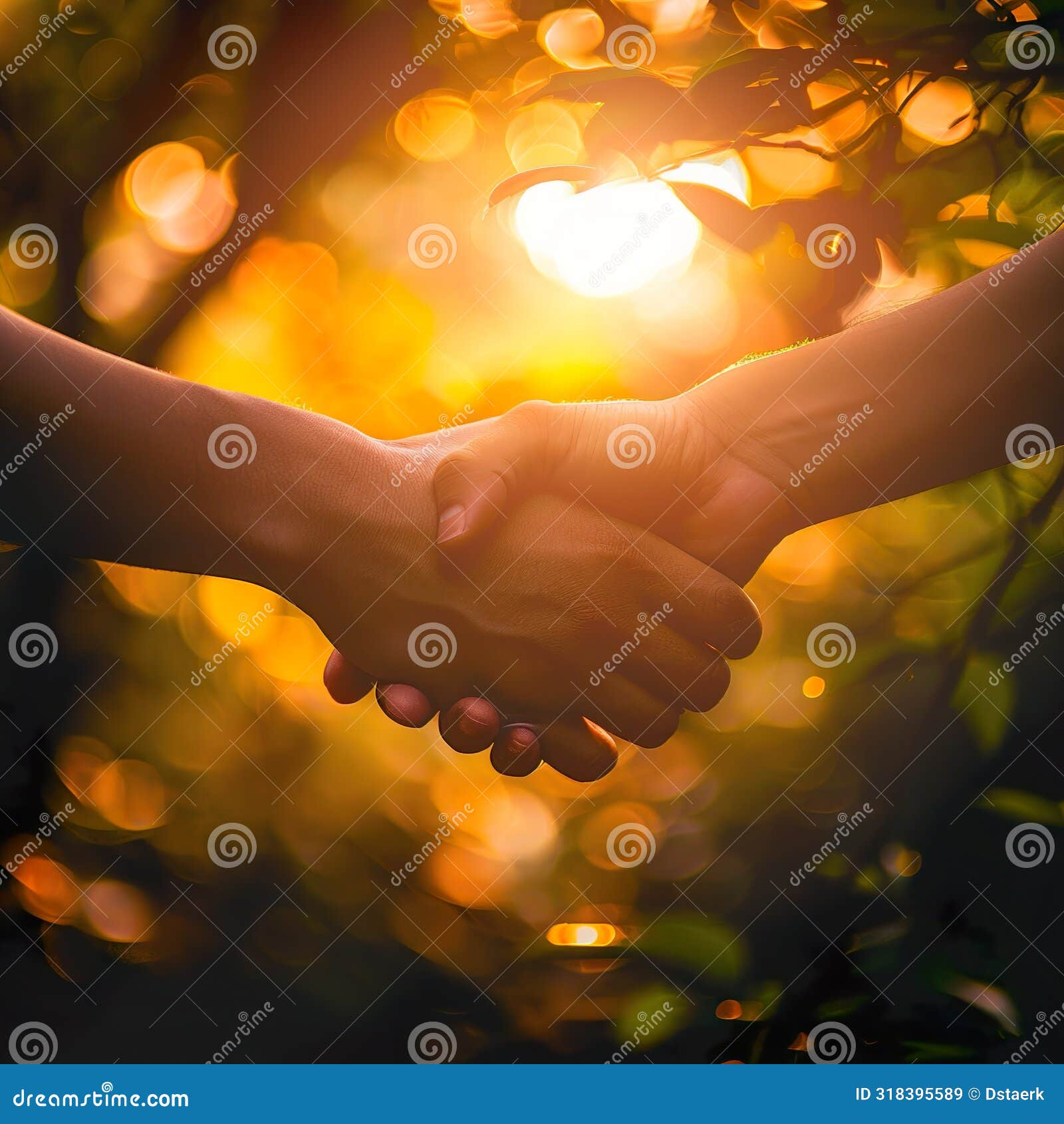 Two Hands that Hold on Tight Generated by Artificial Intelligence Stock ...