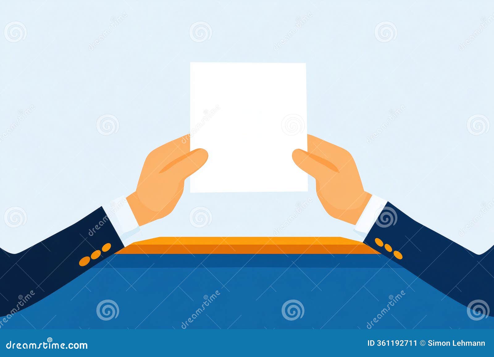Document Handover Icon Vector Illustration | CartoonDealer.com #350116992