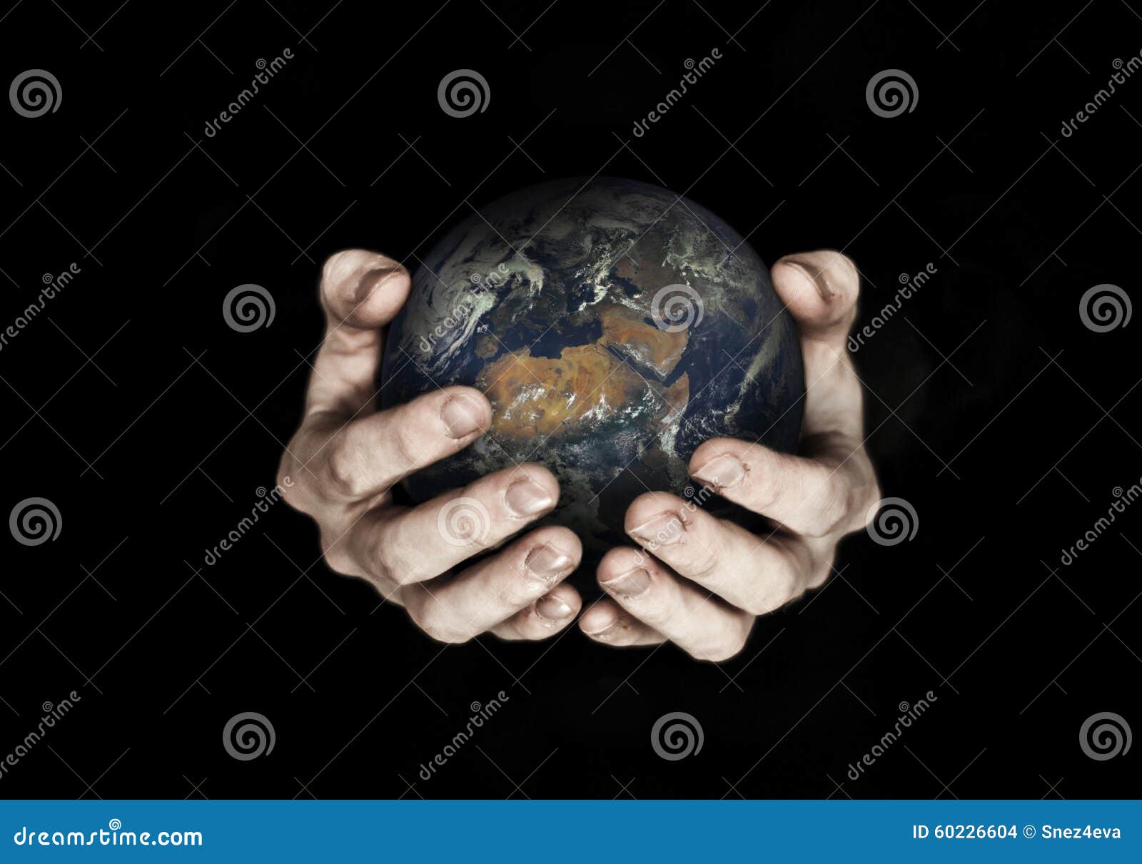 Two Hands Holding Planet Earth Isolated on Black. Elements of this ... Two Hands Holding Planet Earth Isolated on Black. Elements of this ...