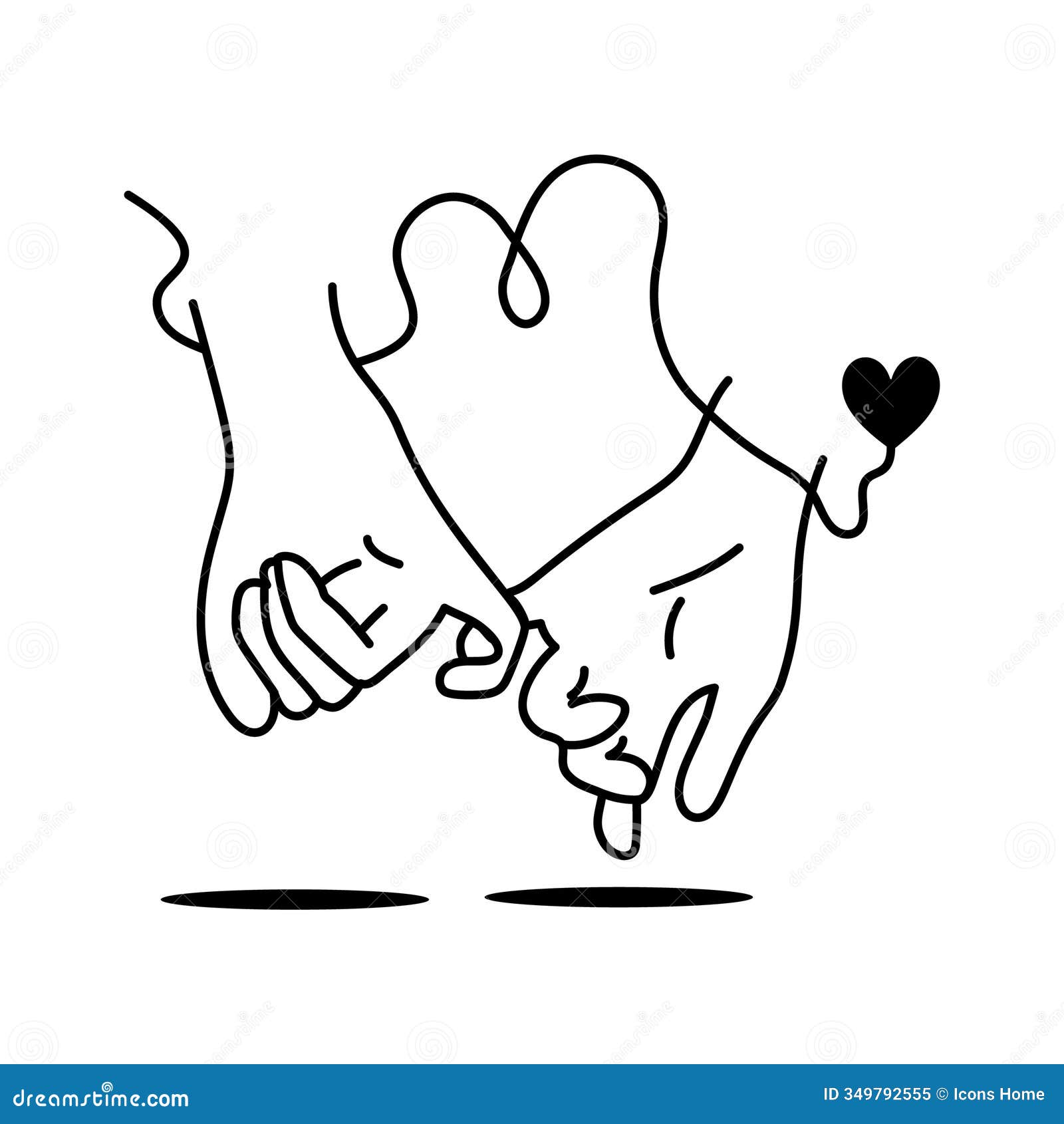 Two Hands Making a Pinkie Promise, Symbolizing Trust and Commitment ...