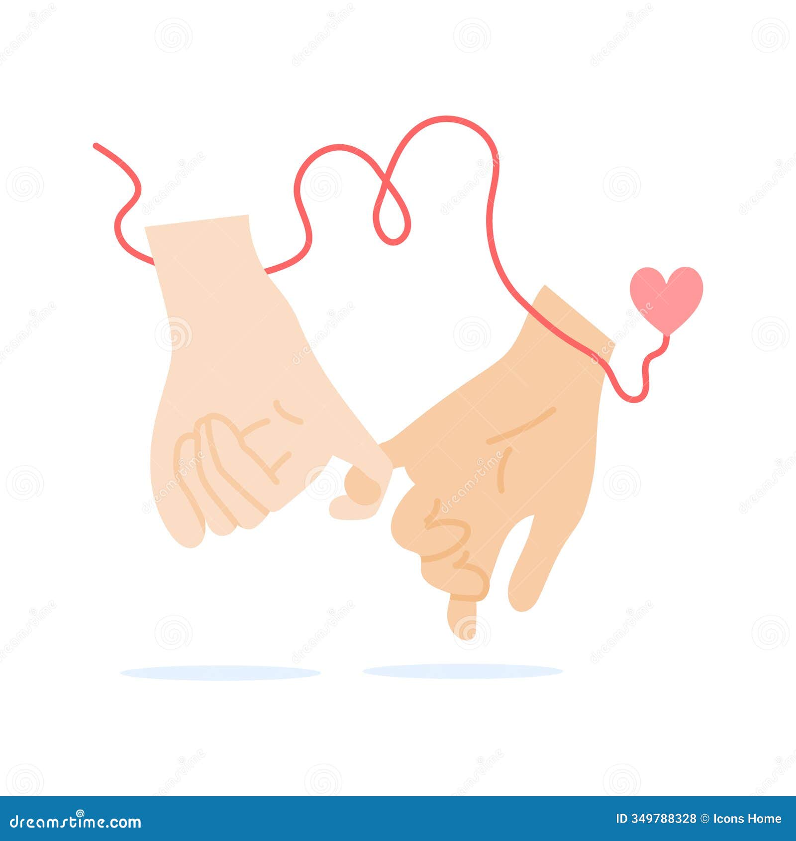 Two Hands Making a Pinkie Promise, Symbolizing Trust and Commitment ...