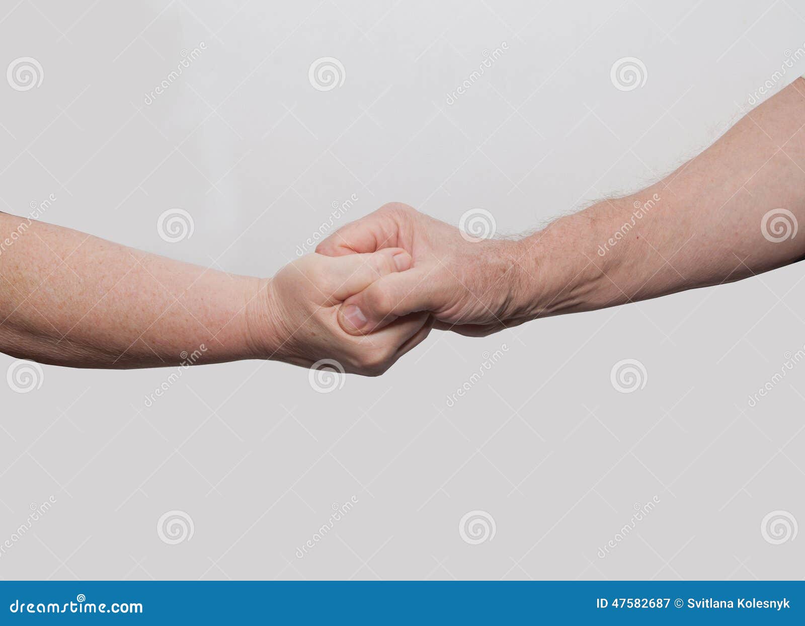 Two hands old hand in hand stock image. Image of human - 47582687