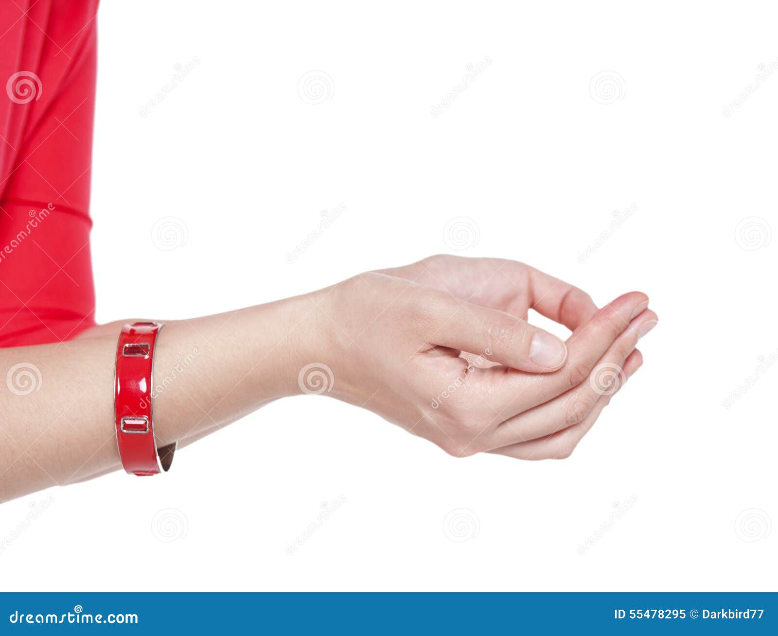 Two Hands Open Palm Gesture Isolated Stock Image - Image of caucasian ...
