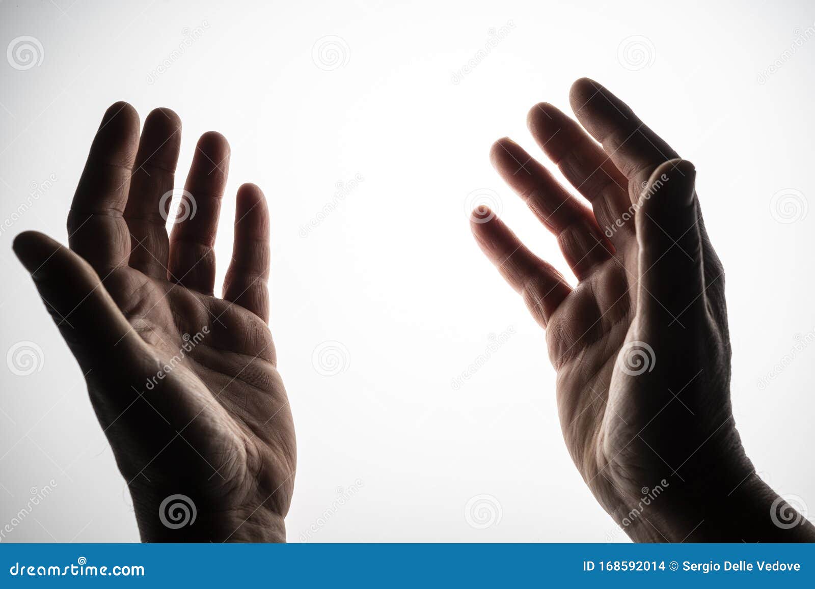 Two hands open stock photo. Image of help, isolated - 168592014
